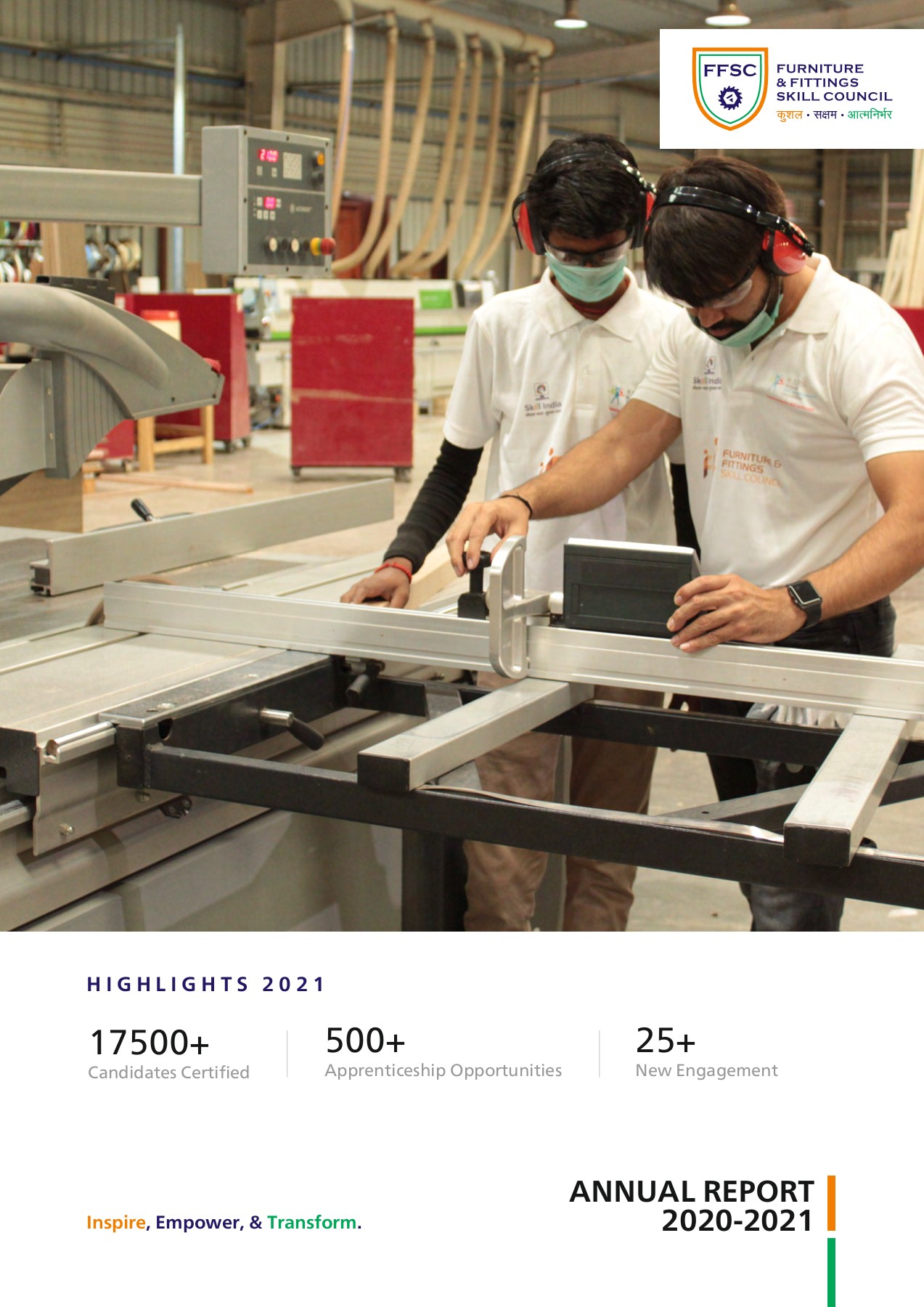 FFSC Annual Report 2020-21 - Furniture & Fittings Skill Council - Page ...