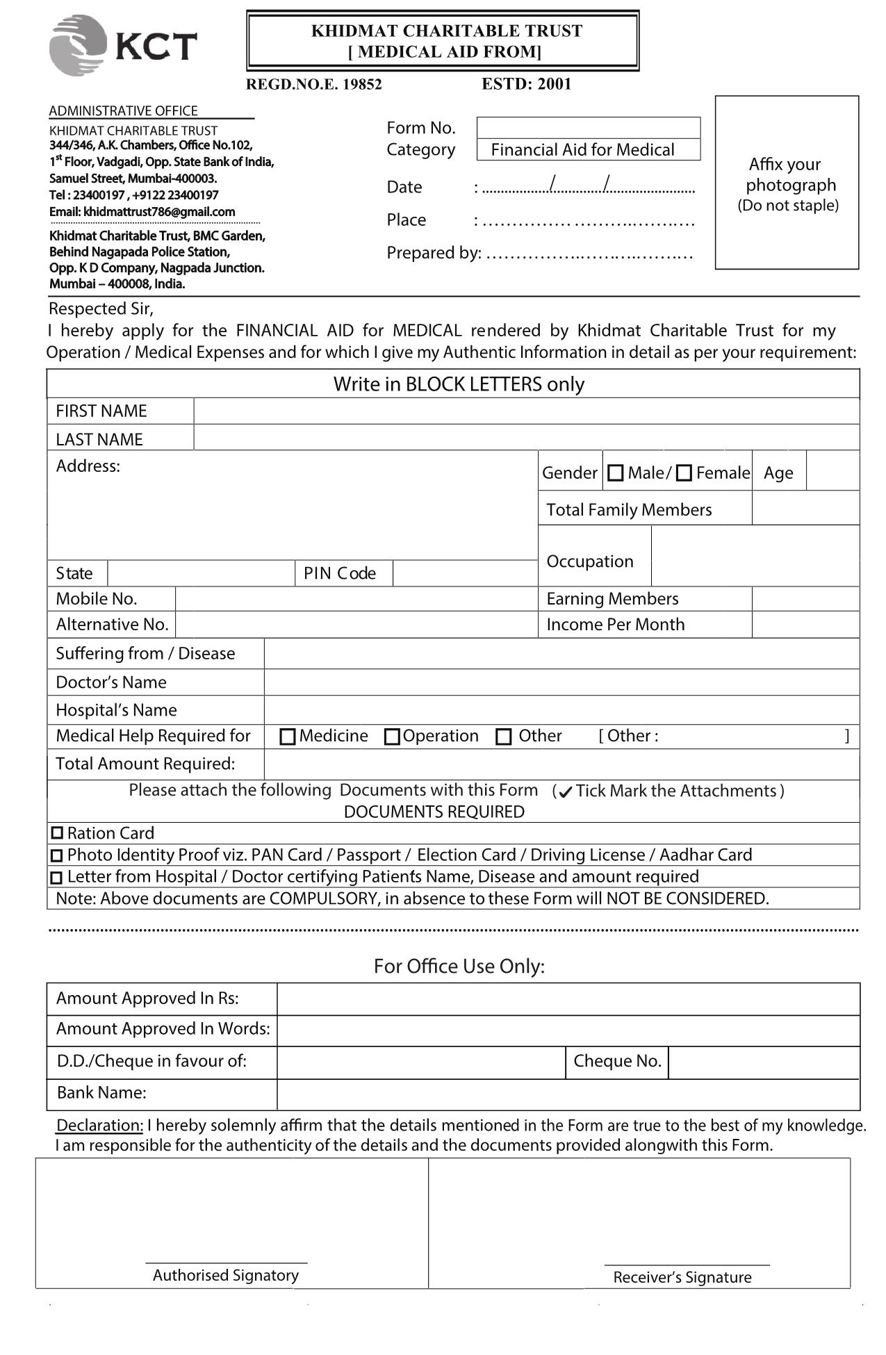 KCT-Medical Form - sarfarazgulamqureshi - Page 1 | Flip PDF Online ...