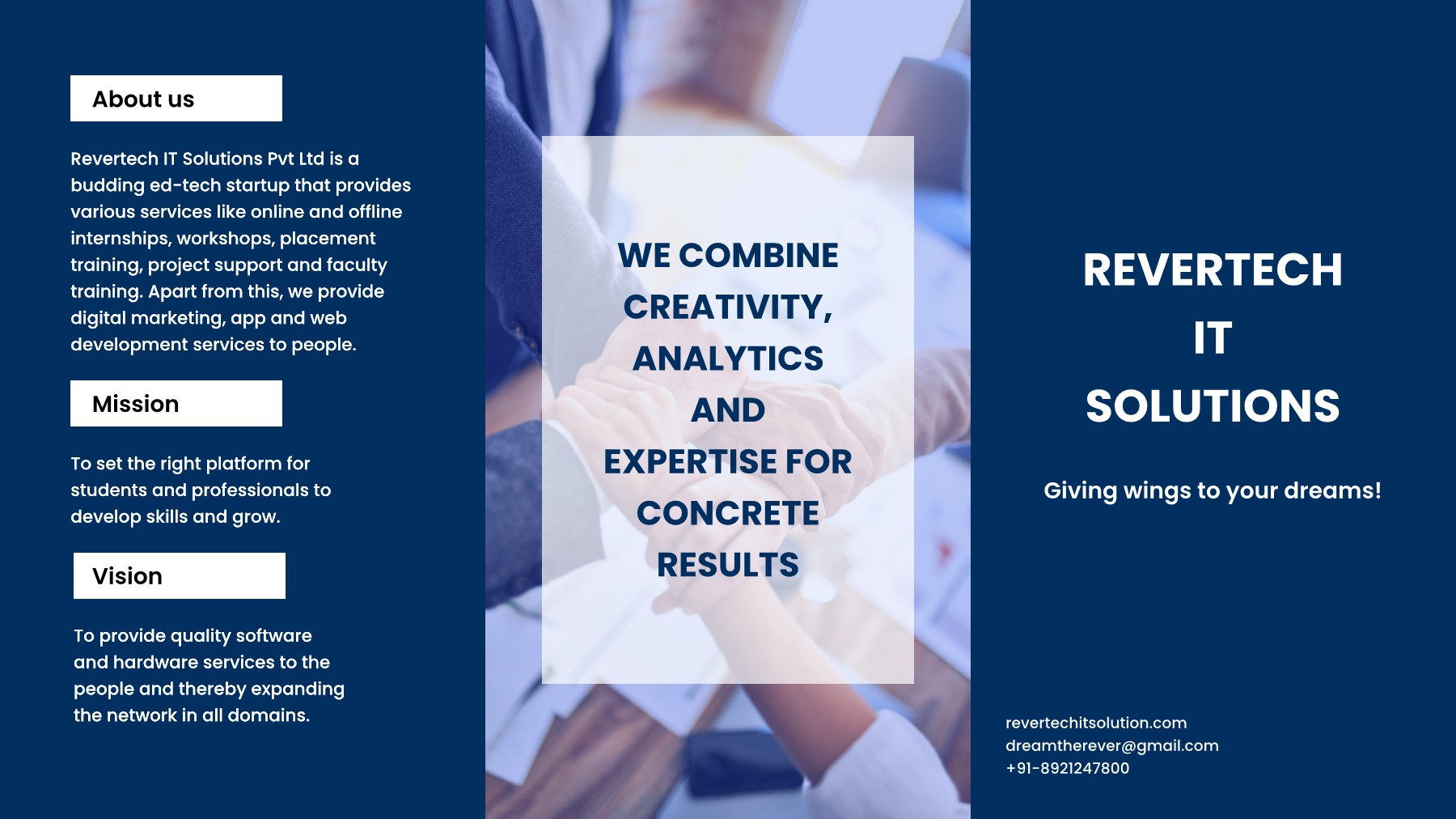 Internship-Training - Revertech IT Solutions - Page 1 - 7 | Flip PDF Online | PubHTML5