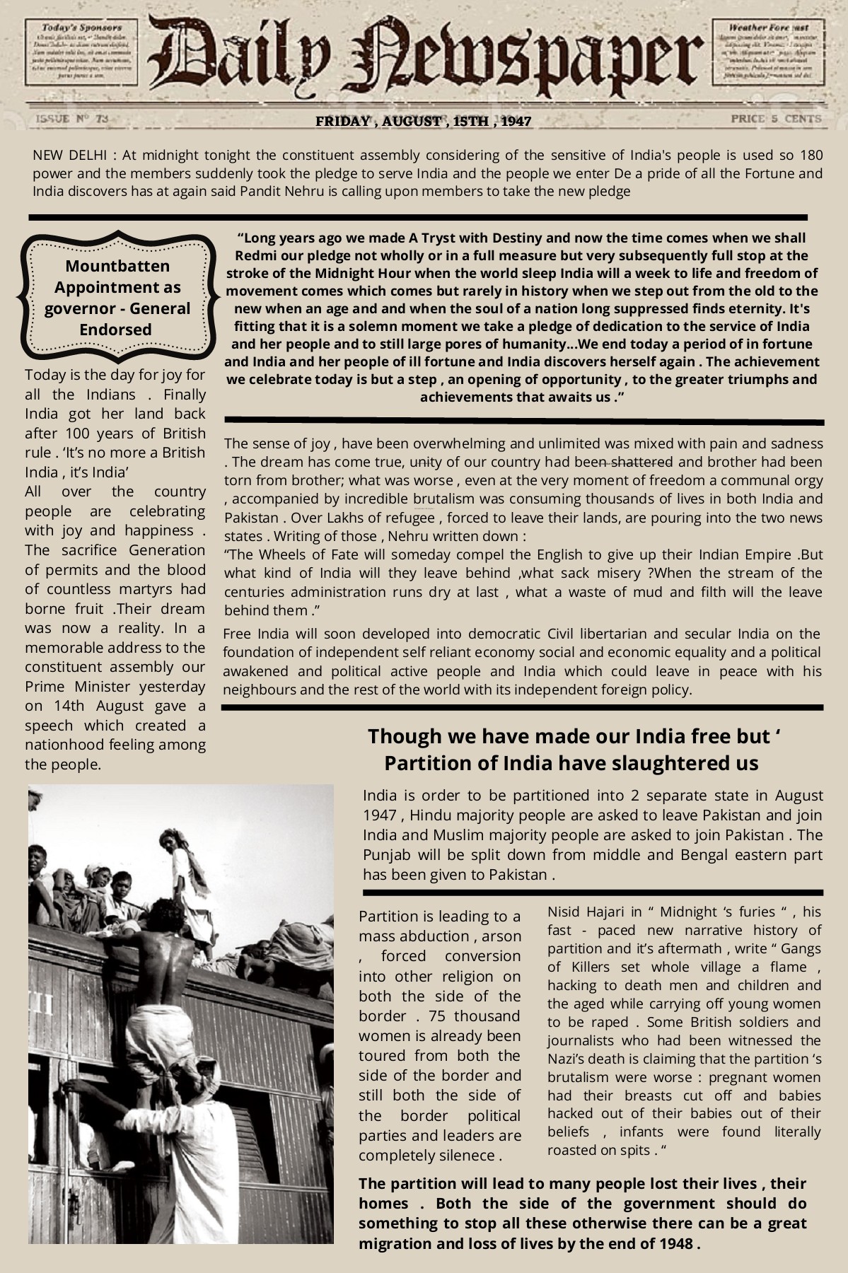 Ancient newspaper design outlet - Anwesha - Page 1 - 2 | Flip PDF ...