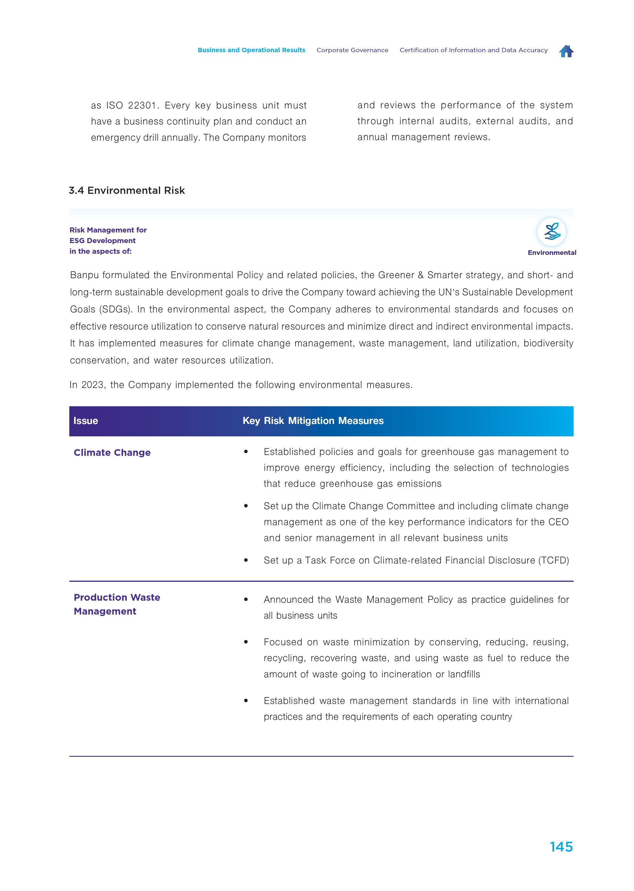 Banpu One Report 2023 EN - samrett - Page 147 | Flip PDF Online | PubHTML5