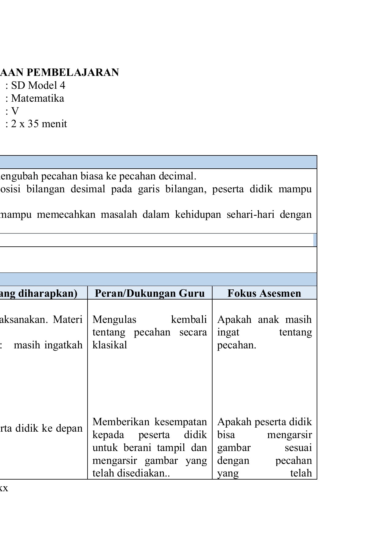 4. b. Lampiran_Contoh SD_1 - DJODJO SUMARDJO - Kaca 54 | PDF Online ...