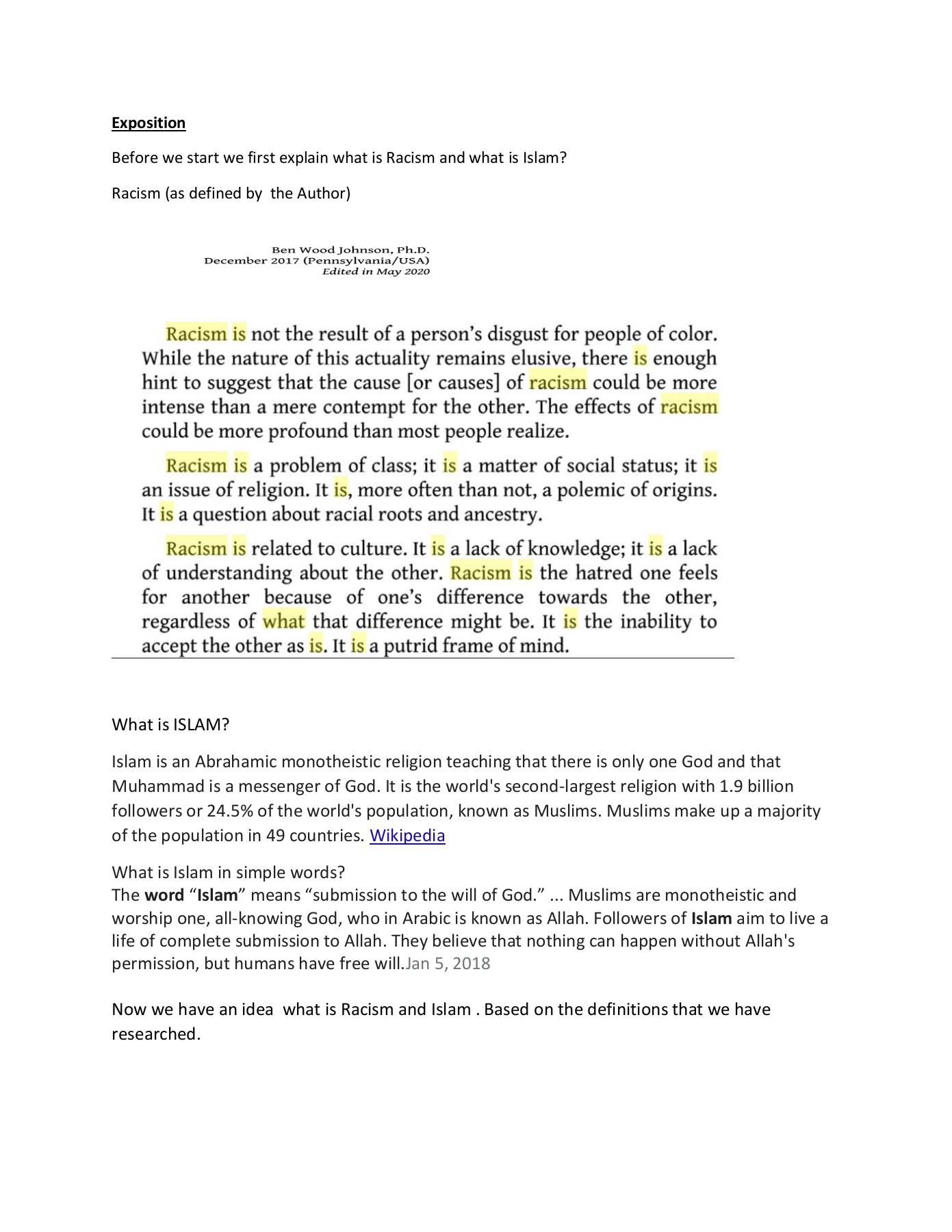 Islam Fame Racism - Sherehann Silad - Page 1 - 0 | Flip PDF Online ...