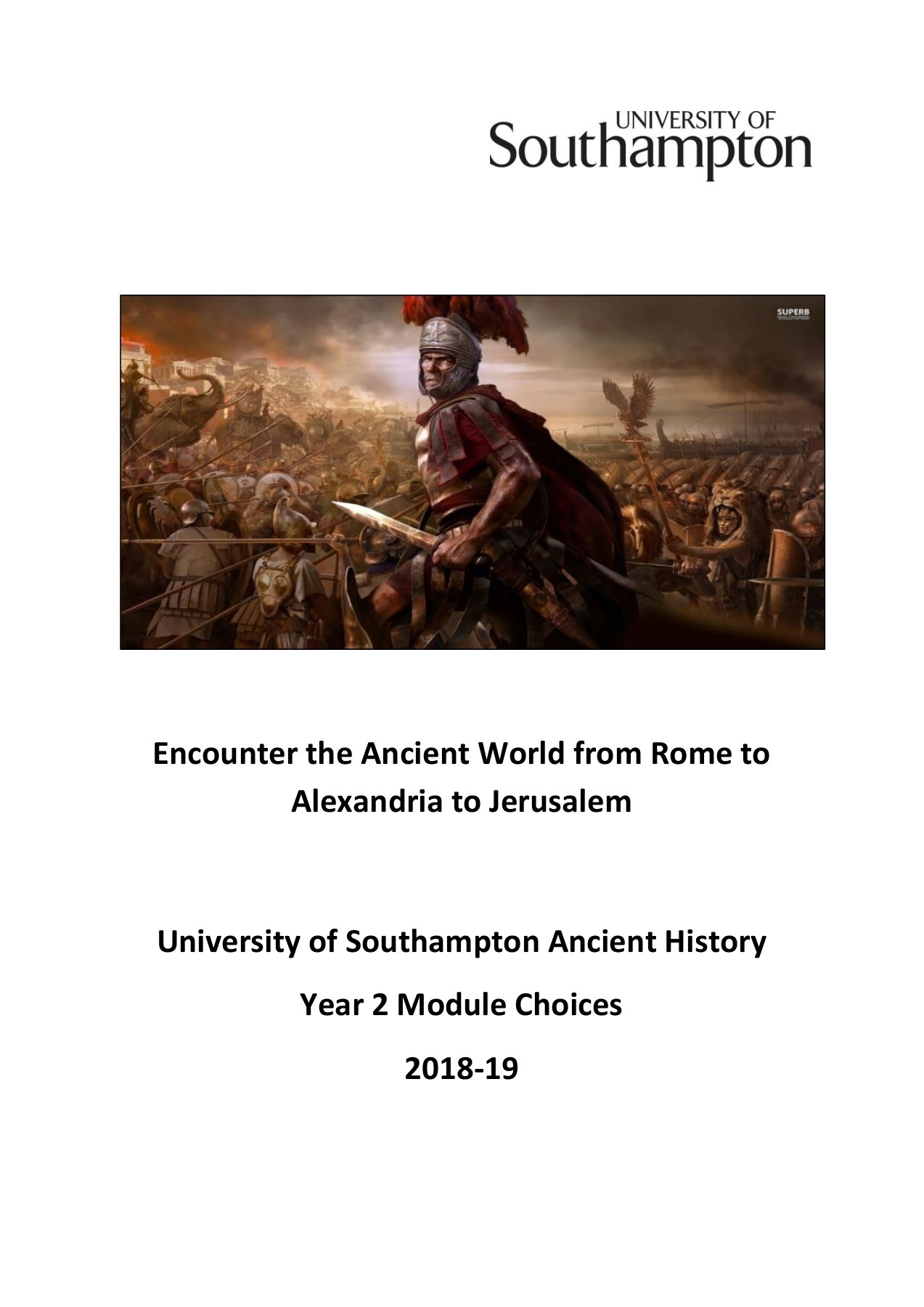 YEAR 2 Ancient History Module Handbook 2018-19 - j.gammon - Page 1 - 47 ...