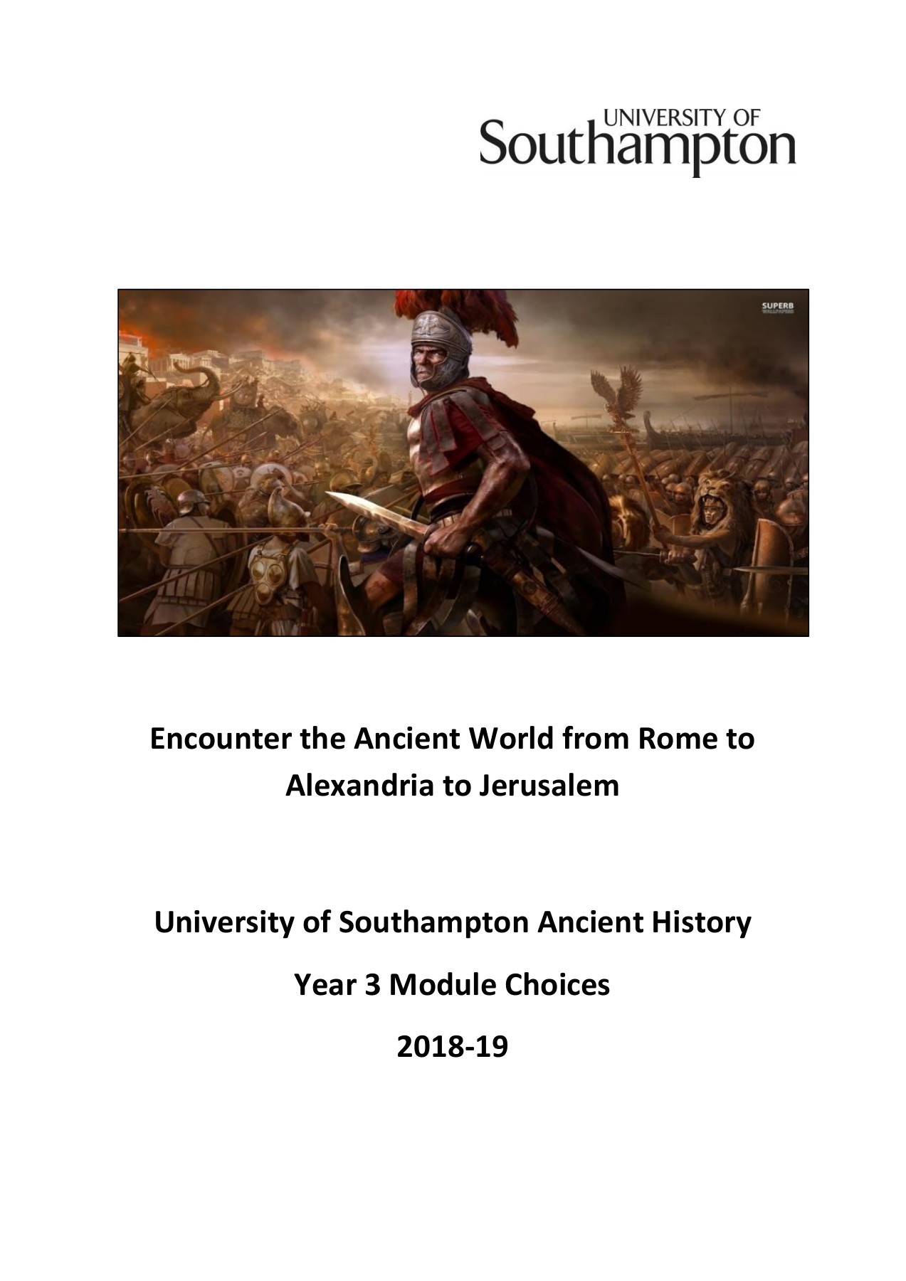 YEAR 3 Ancient History Module Handbook 2018-19 - j.gammon - Page 1 - 32 ...
