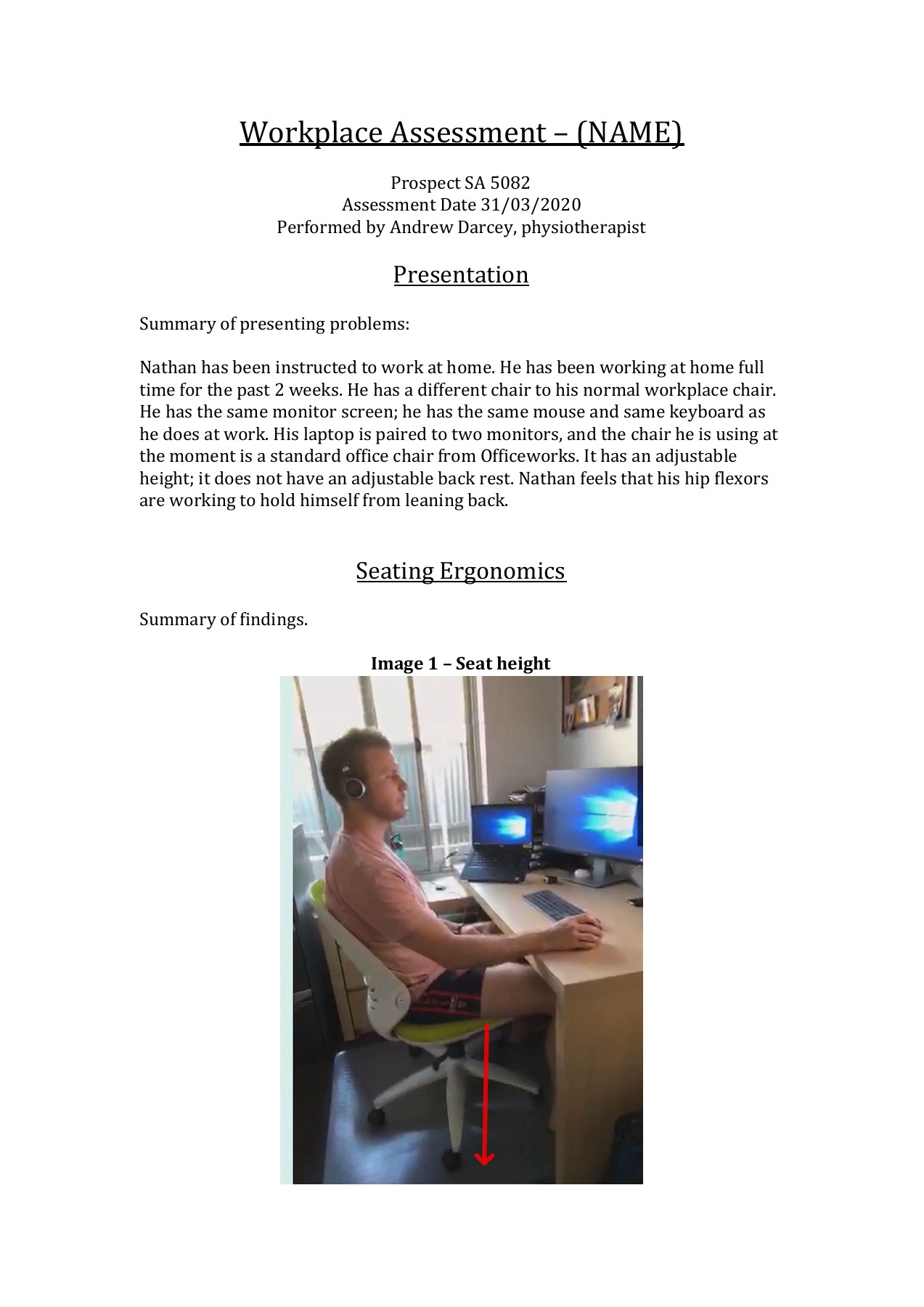 Workplace Assessment - andrew - Page 1 - 14 | Flip PDF Online | PubHTML5