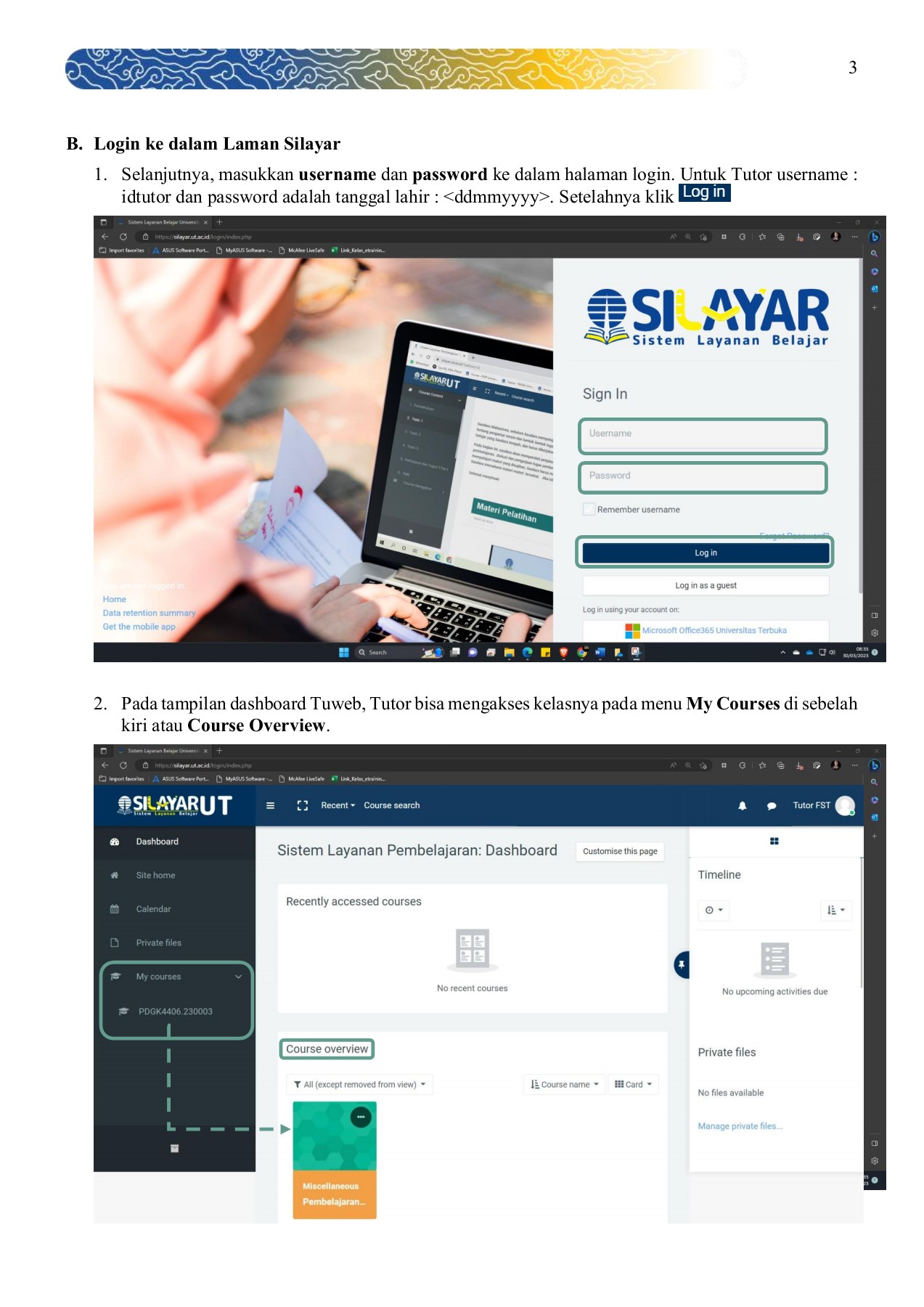Panduan Teknis Menggunakan Silayar - Supardi - Page 3 | Flip PDF Online | PubHTML5