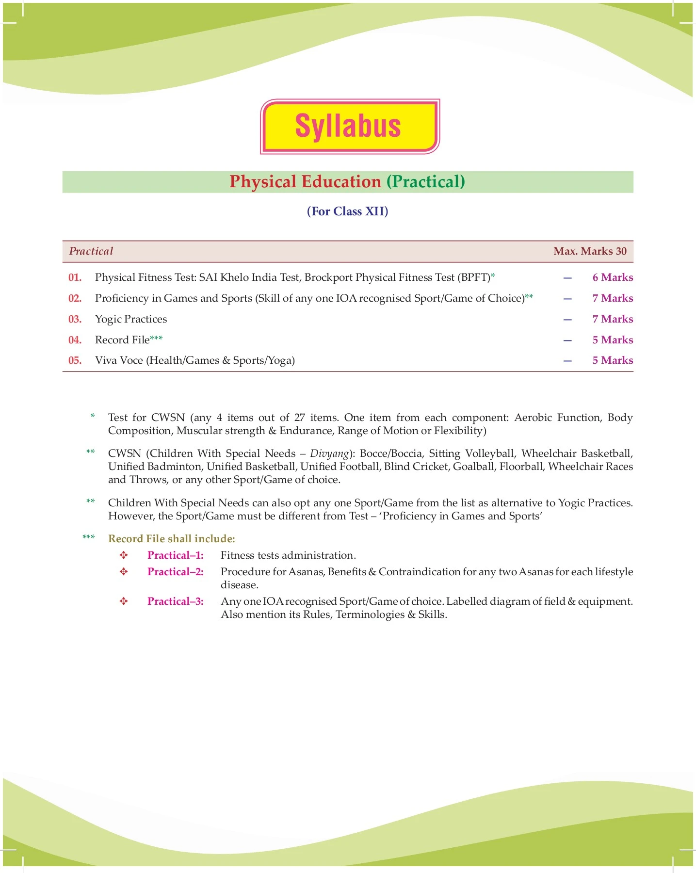 Physical Education LAB MANUAL XII - Laxmi Publications (LP) - Page 9 ...