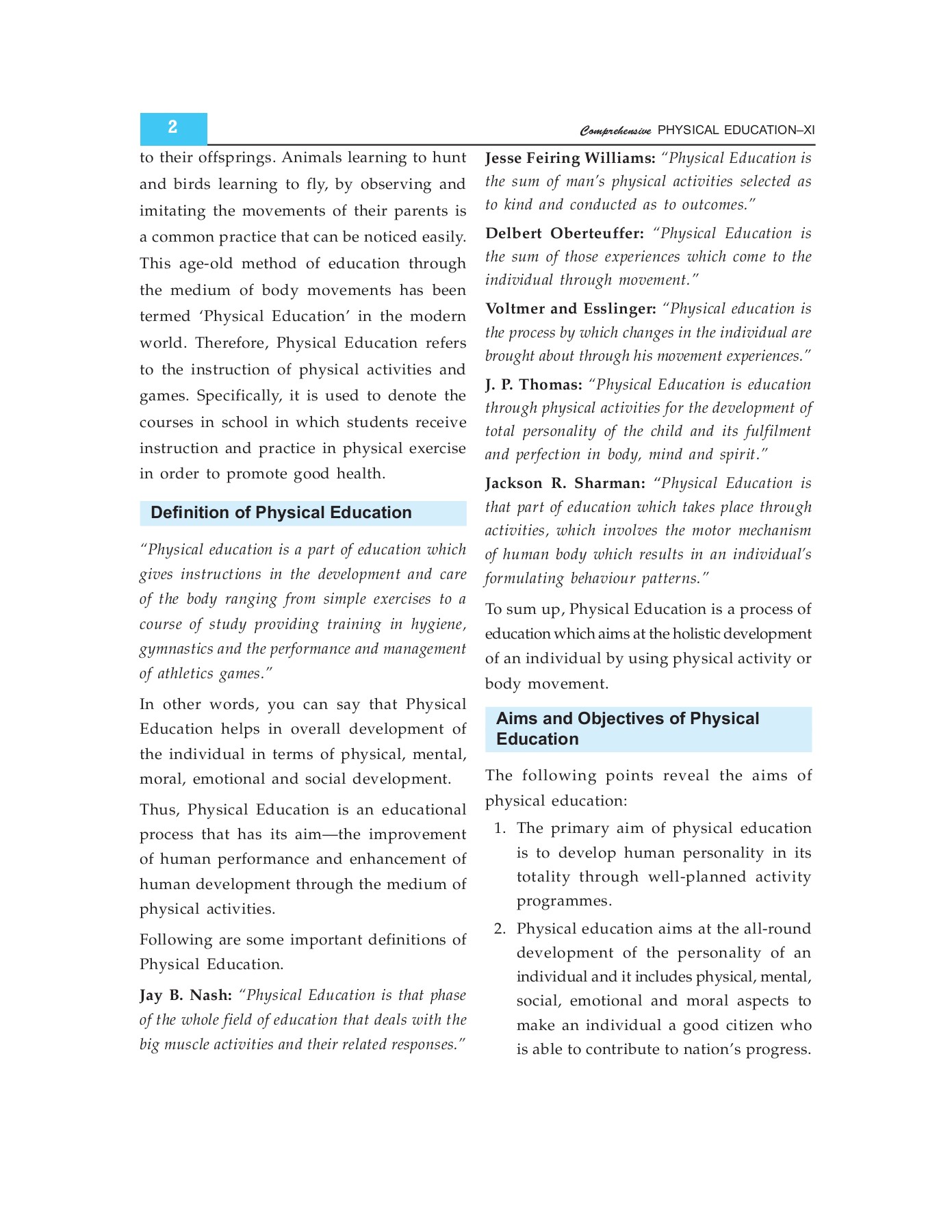 Comprehensive Physical Education-XI - Laxmi Publications (LP) - Page 16 ...