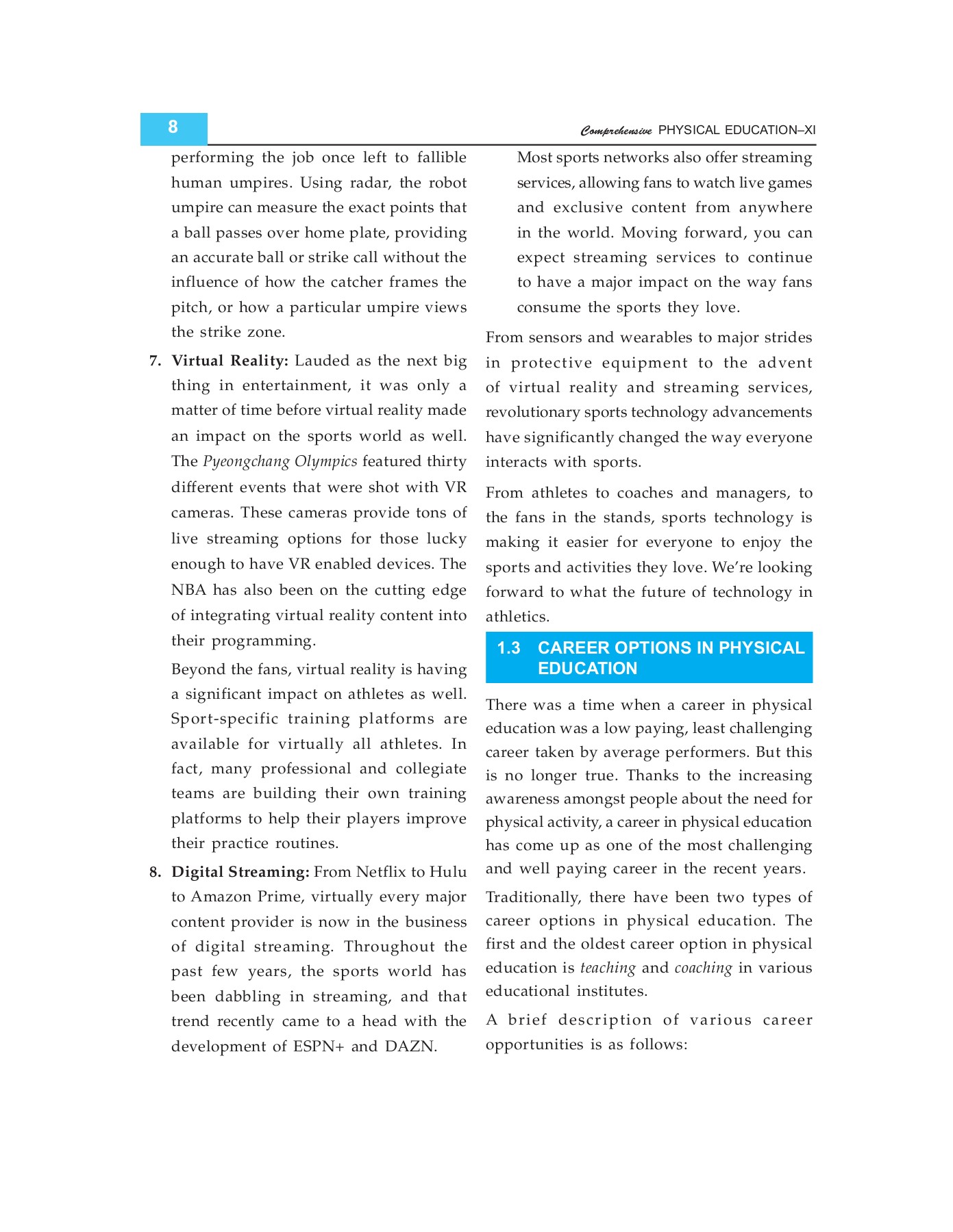 Comprehensive Physical Education-XI - Laxmi Publications (LP) - Page 22 ...