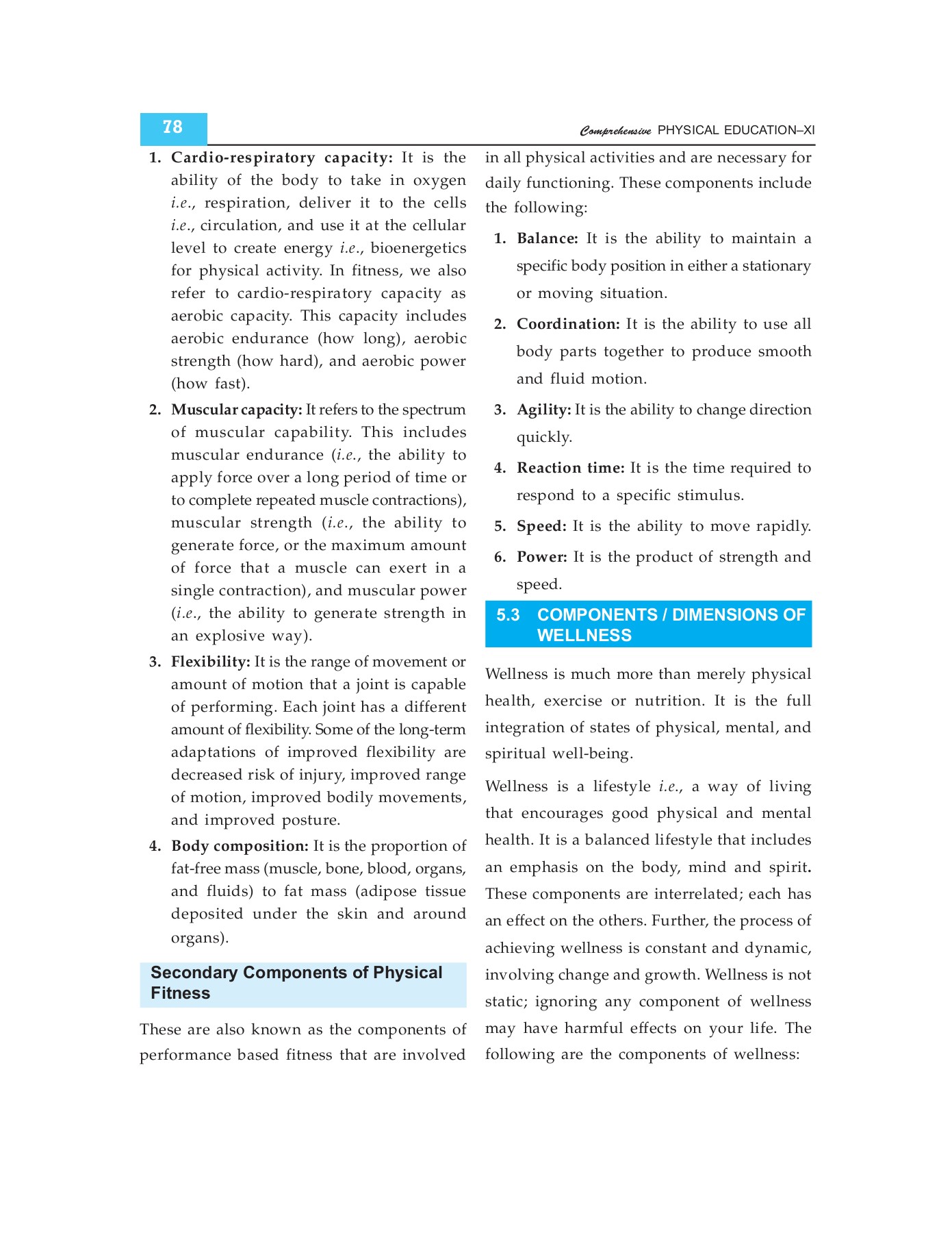 Comprehensive Physical Education-XI - Laxmi Publications (LP) - Page 55 ...