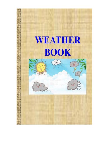 weather book