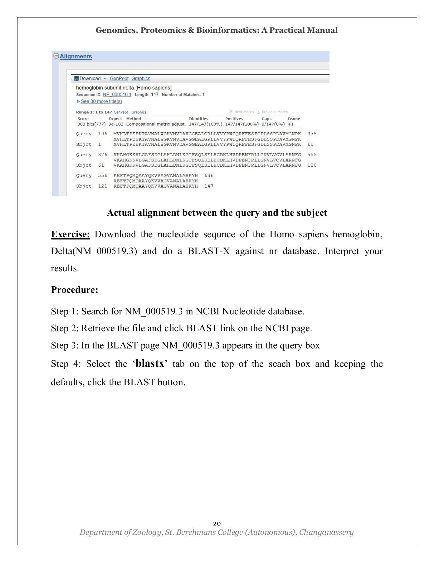 Bioinformatics Practical Manual - philip - Page 21 | Flip PDF Online | PubHTML5