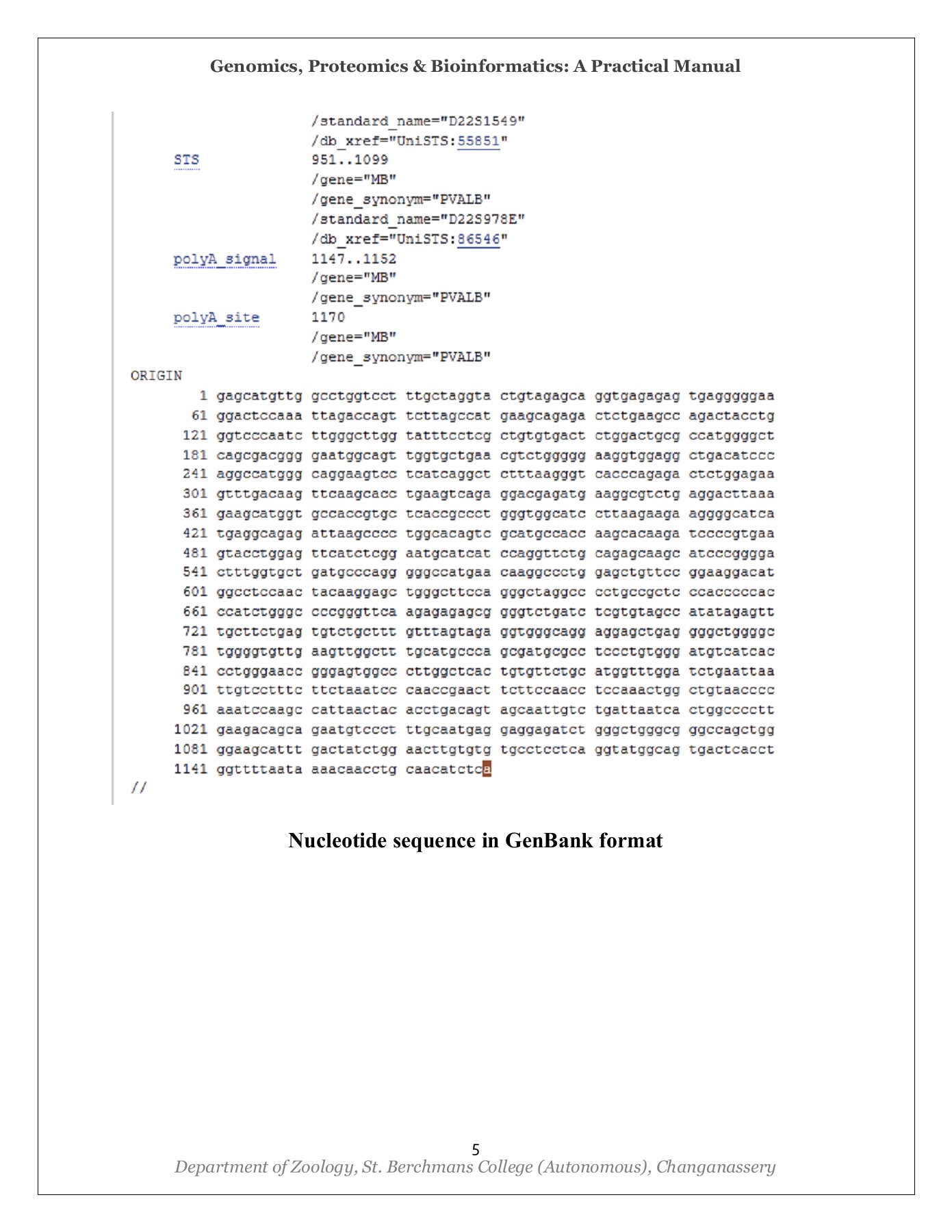 Bioinformatics Practical Manual - philip - Page 6 | Flip PDF Online | PubHTML5