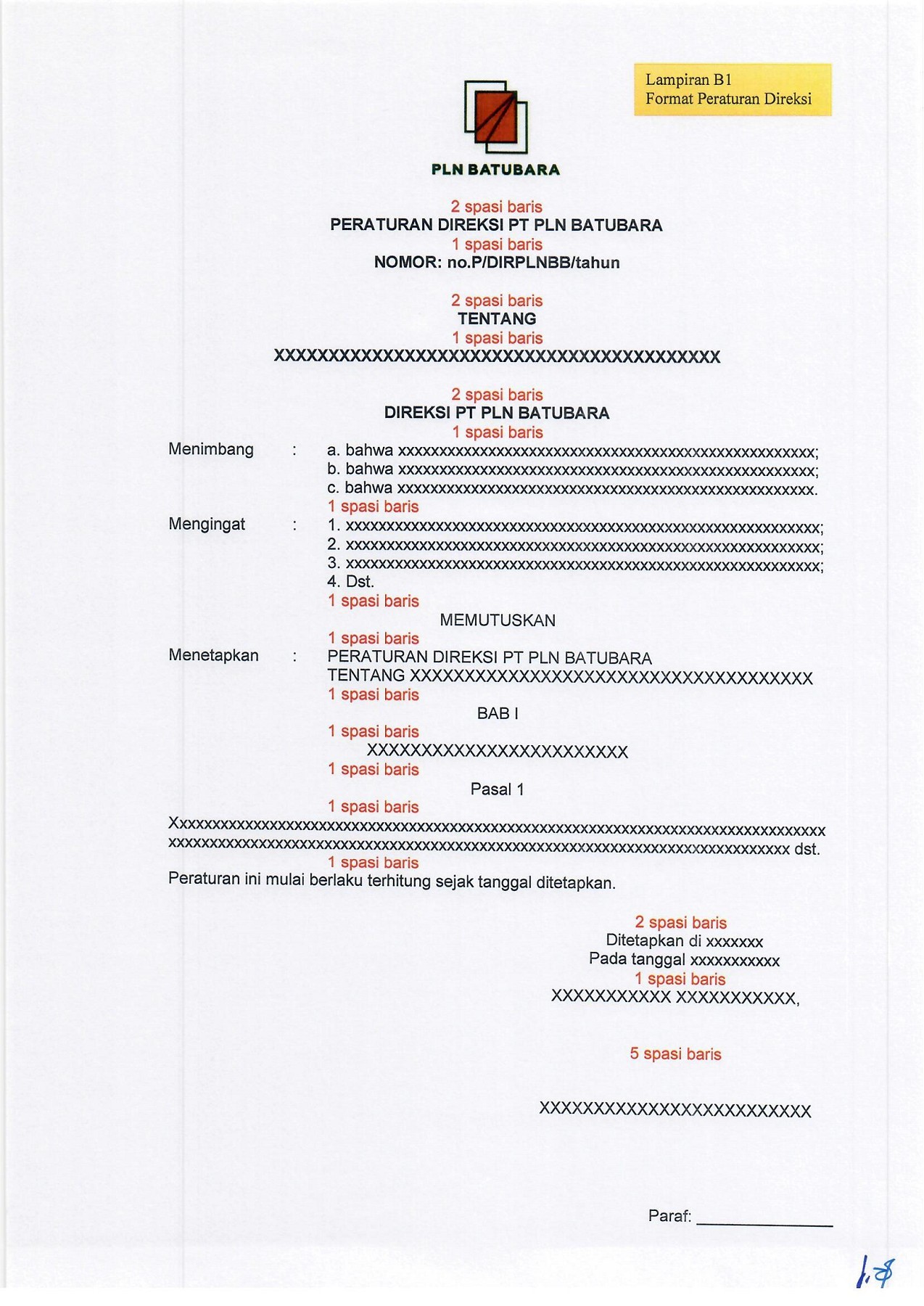 PERDIR dan PEDOMAN TNDK PLNBB 2021 - PLN Batubara - Halaman 88 | PDF Online | PubHTML5