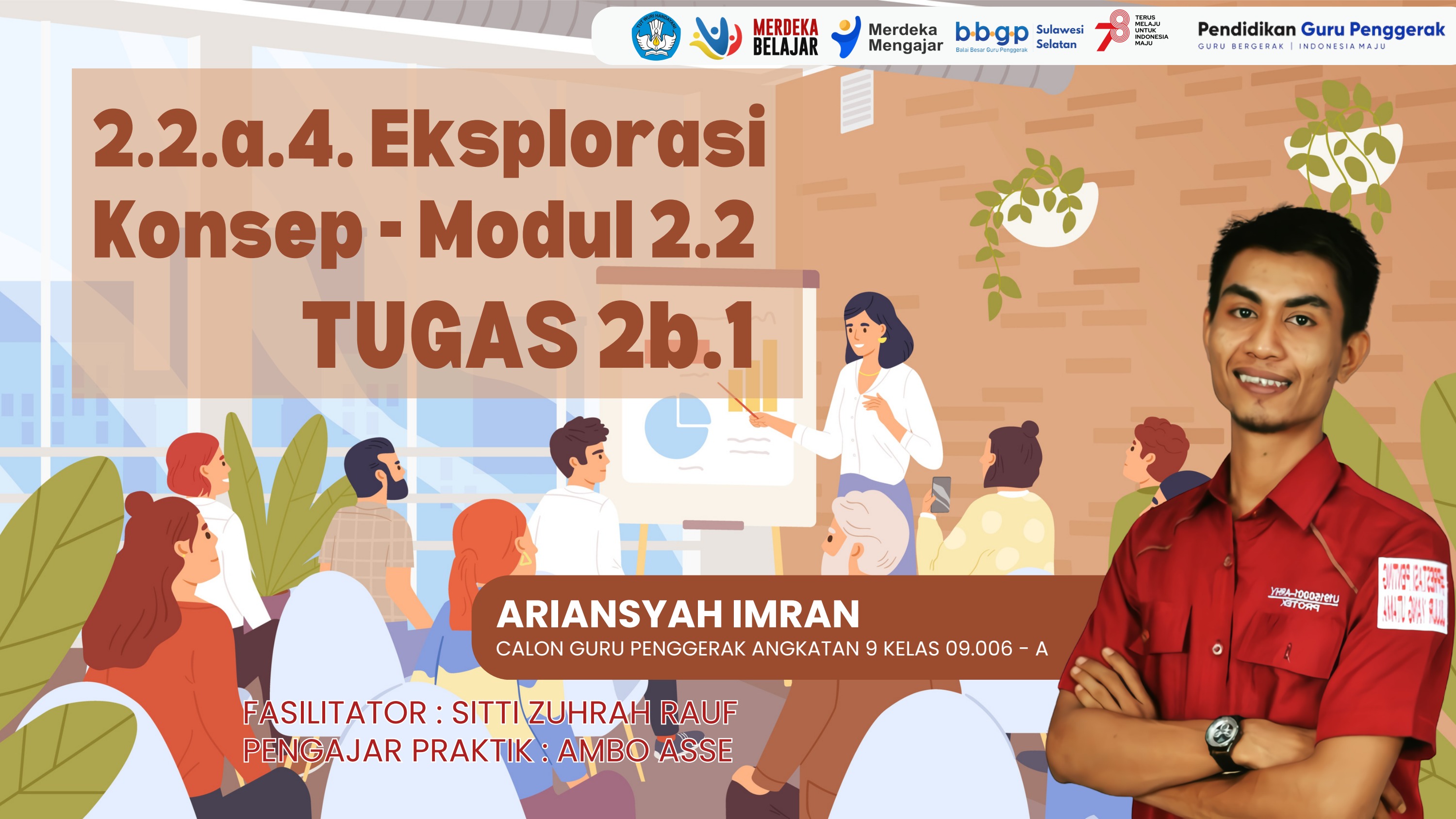 Tugas 2b.1 Modul 2.2 - ARIANSYAH IMRAN - Kaca 1 - 8 | PDF Online | PubHTML5