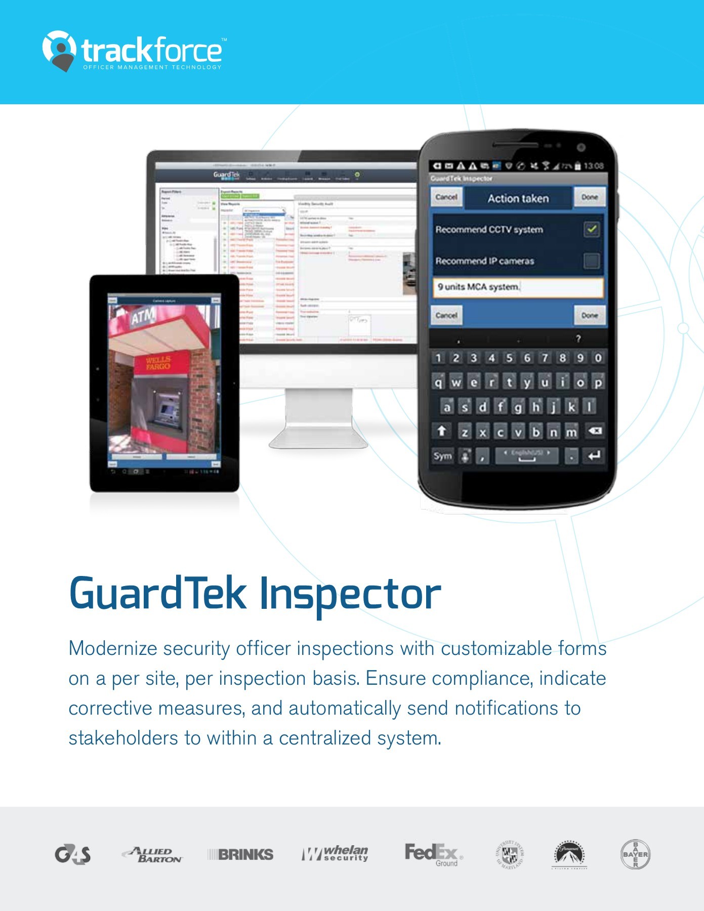 GuardTek Inspector - Security Inspection App by Trackforce - Trackforce ...