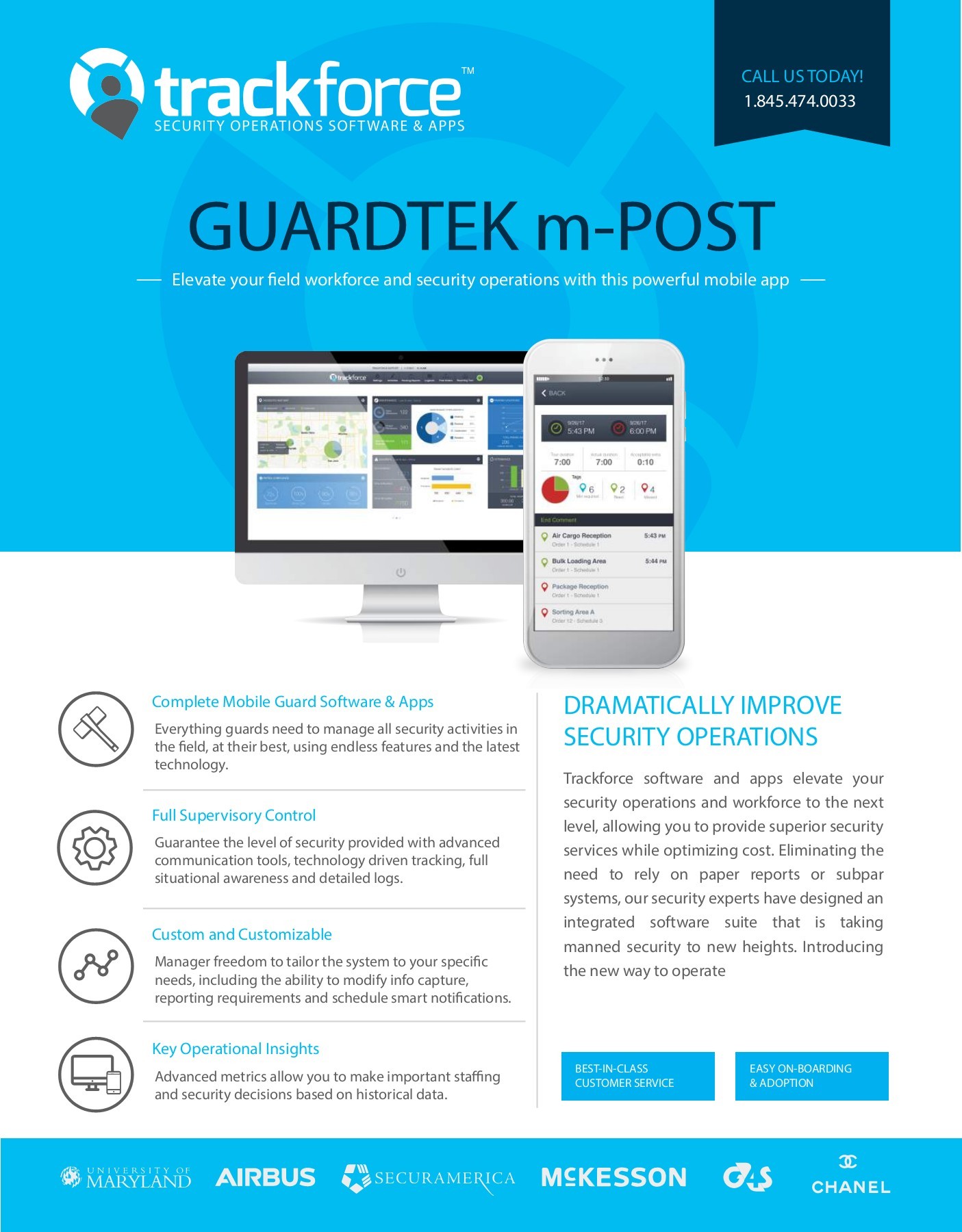 GuardTek m-Post - Security Ops App by Trackforce - Trackforce - Page 1 ...