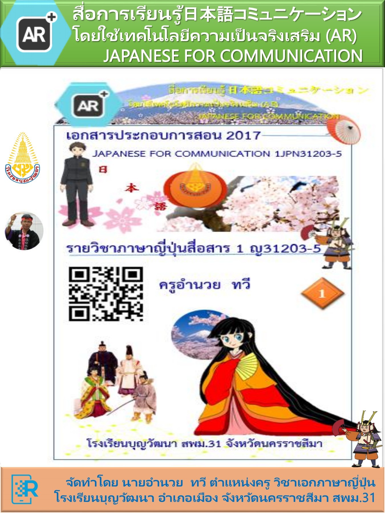 AR_JAPANESE FOR COMMUNICATION - อำนวย ทวี - หน้าหนังสือ 1 - 10 | พลิก ...
