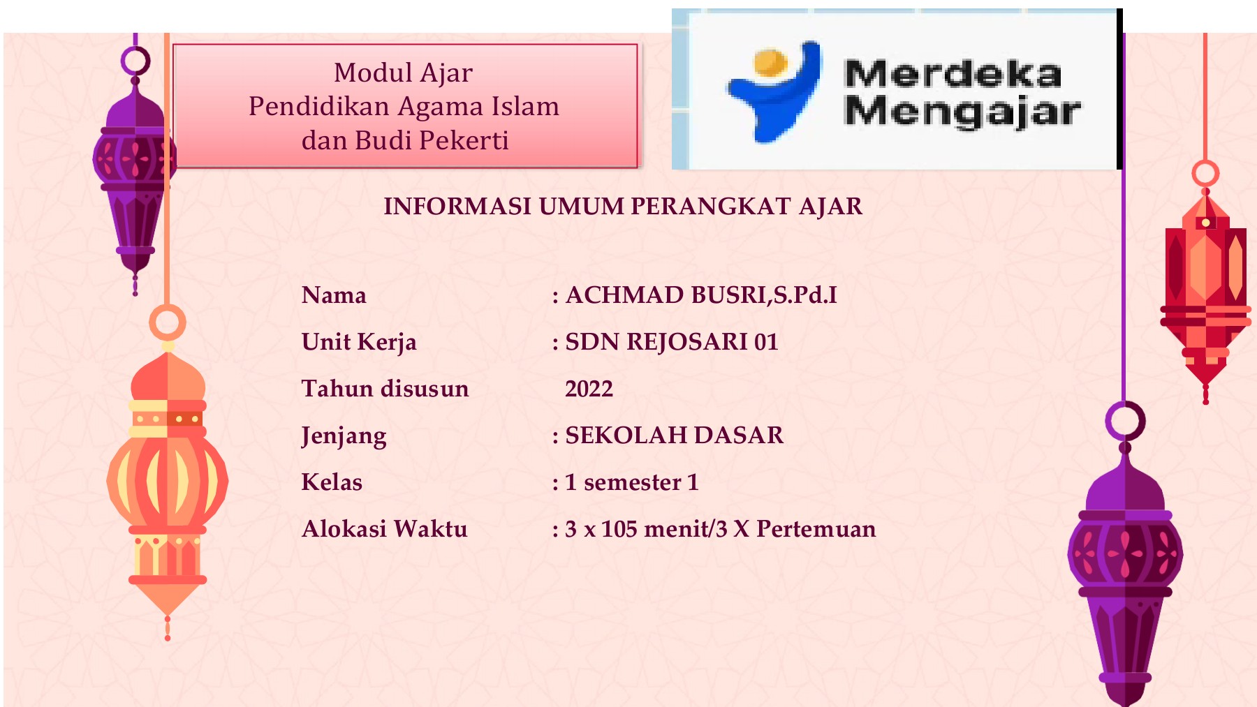 aksi nyata MODUL AJAR BISRI - achmad bisri - Page 1 - 39 | Flip PDF Online | PubHTML5