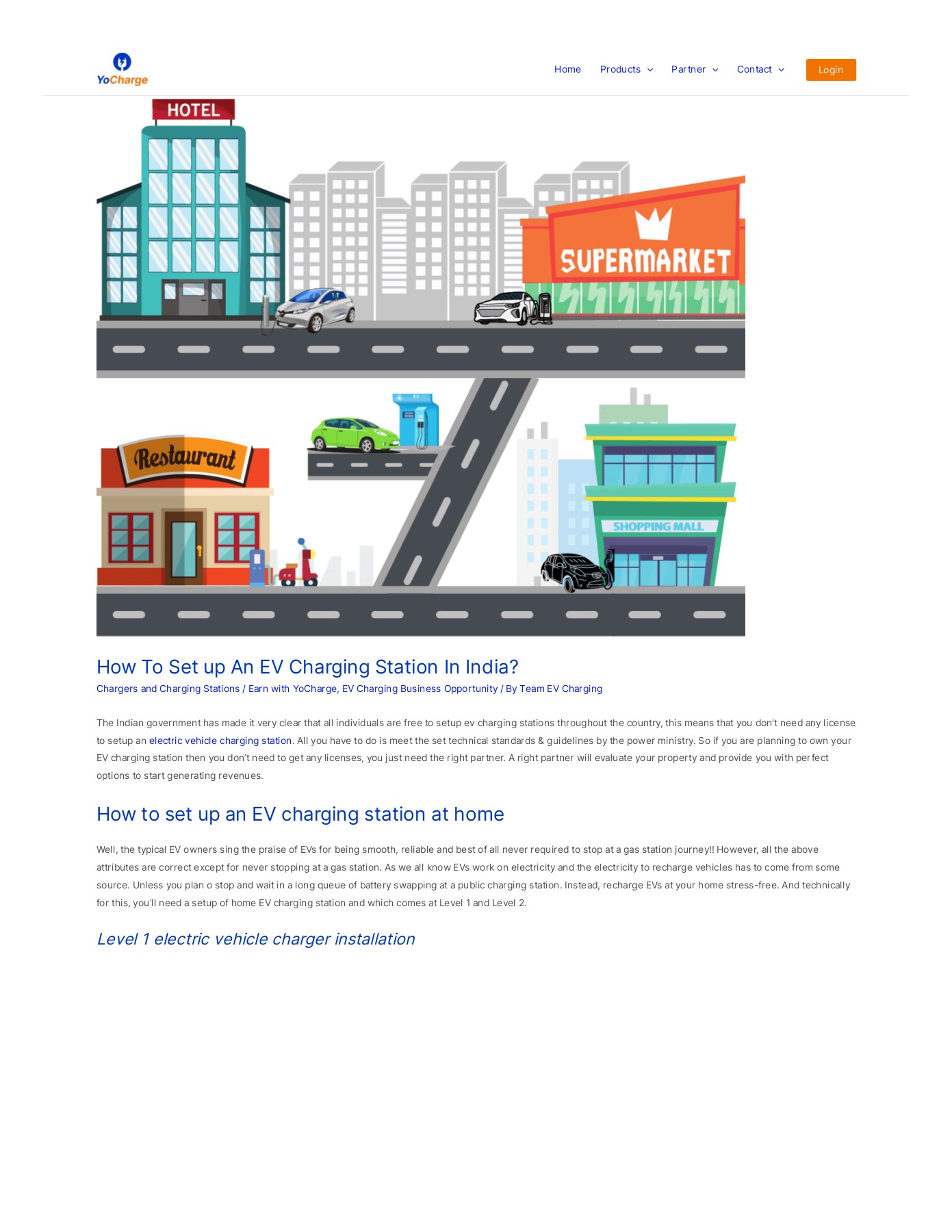 How to Setup an EV Charging Station in India? | YoCharge - YoCharge ...