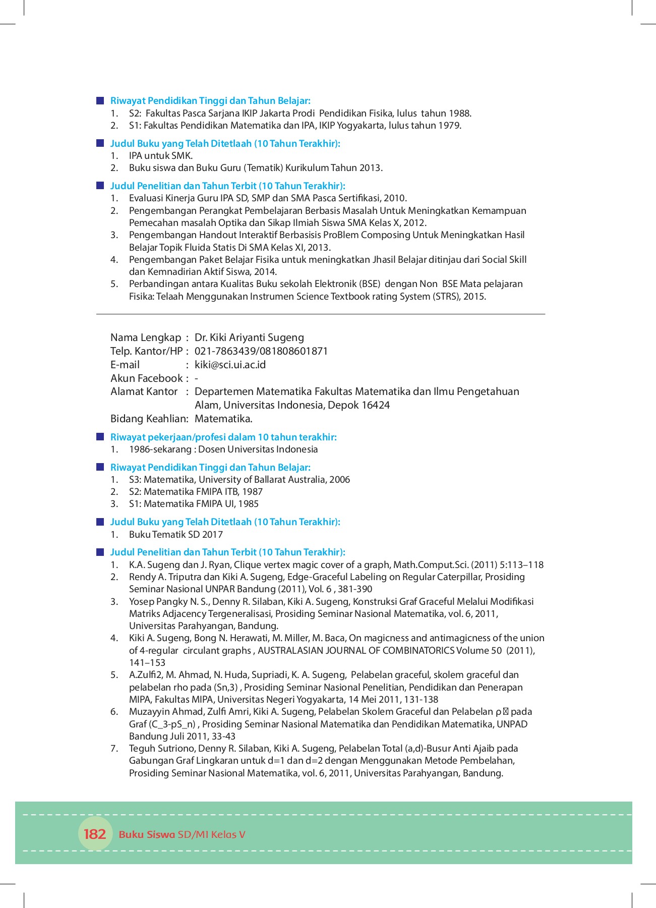 BS 5 Tema 5 - Ekosistem - sdnsatucepiring - Halaman 188 | PDF Online | PubHTML5