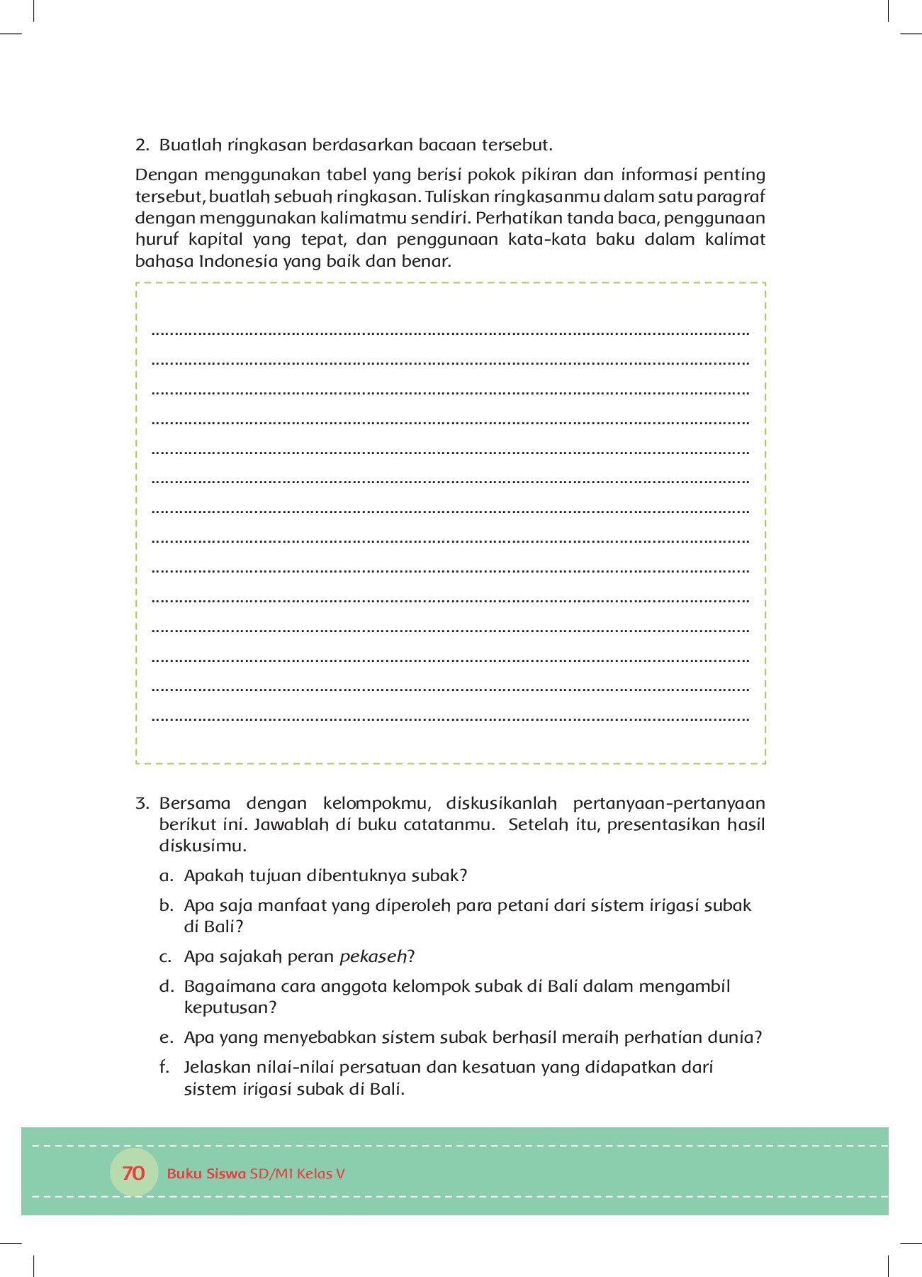 BS 5 Tema 5 - Ekosistem - sdnsatucepiring - Halaman 76 | PDF Online | PubHTML5