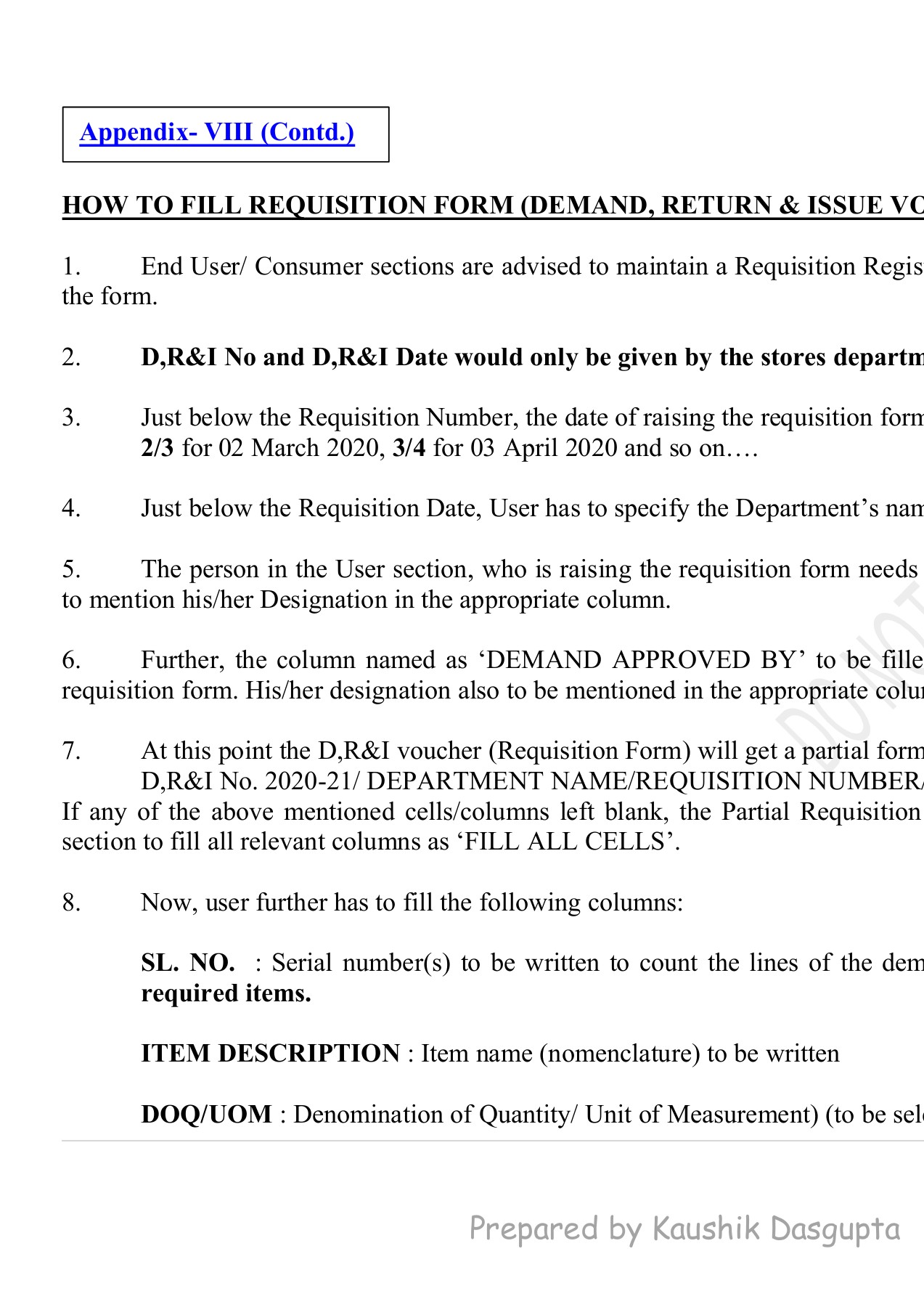 SOP - Standard Operating Procedure for Purchase Operation - kaydeejee ...