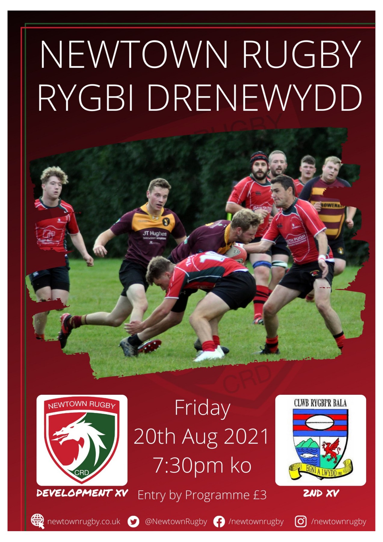 Newtown Dev XV v Bala 2nds - Newtown Rugby - Page 1 - 8 | Flip PDF ...