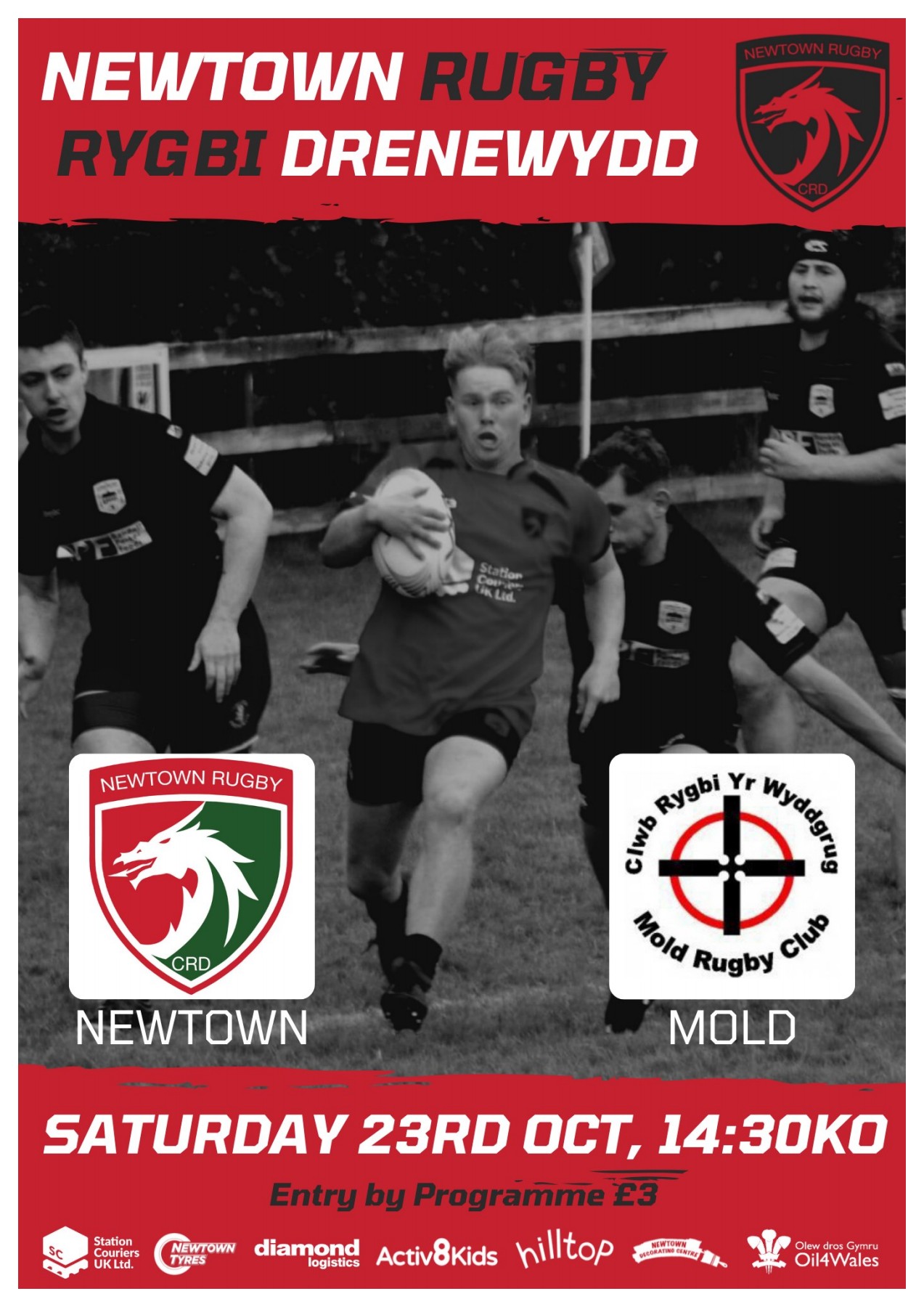 Newtown v Mold 23rd Oct 2021 - Newtown Rugby - Page 1 - 8 | Flip PDF ...
