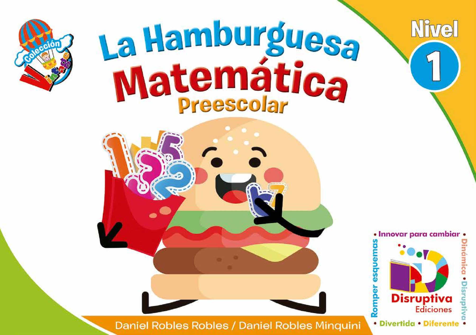La Hamburguesa Matemática Preescolar Nivel 1. - disruptivaediciones ...