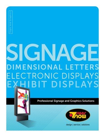 Signs Now Professional Signs Catalog - Alliance Franchise Brands - Page ...