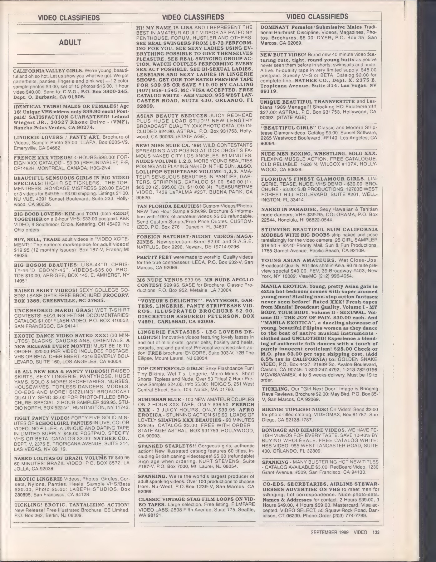 video-magazine-1989-09 - Alex Chernyak - Page 133 | Flip PDF Online | PubHTML5