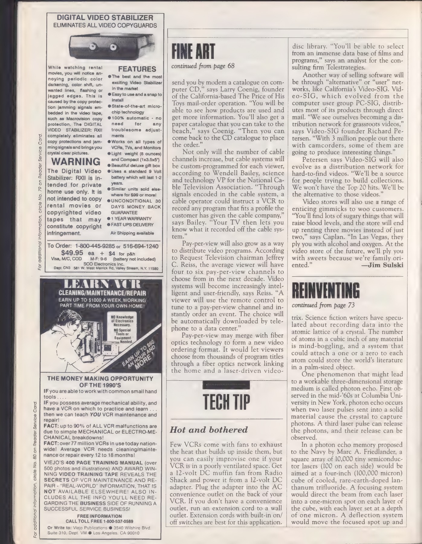 video-magazine-1989-09 - Alex Chernyak - Page 142 | Flip PDF Online | PubHTML5