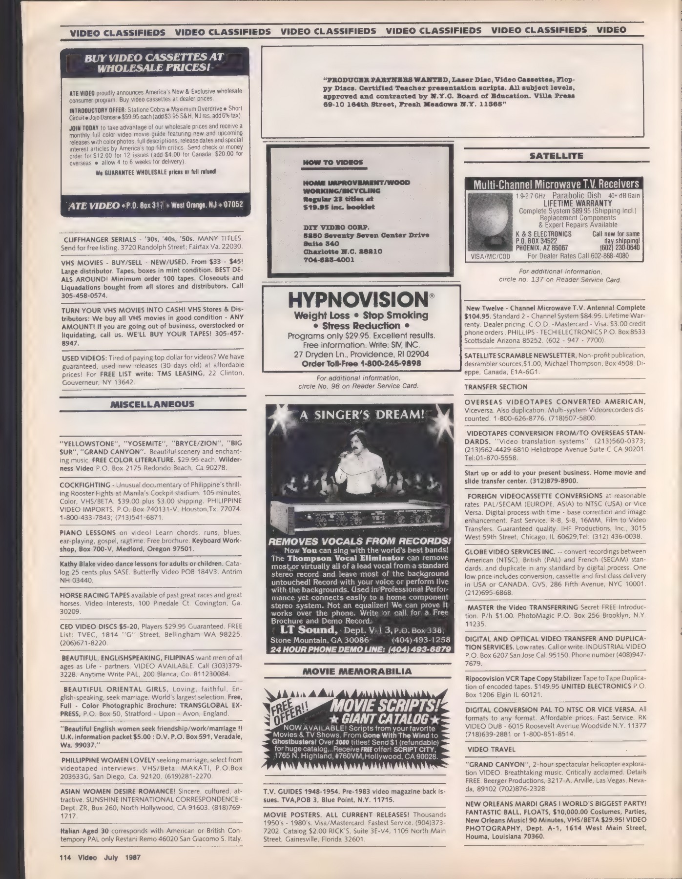 video-magazine-1987-07 - Alex Chernyak - Page 114 | Flip PDF Online | PubHTML5