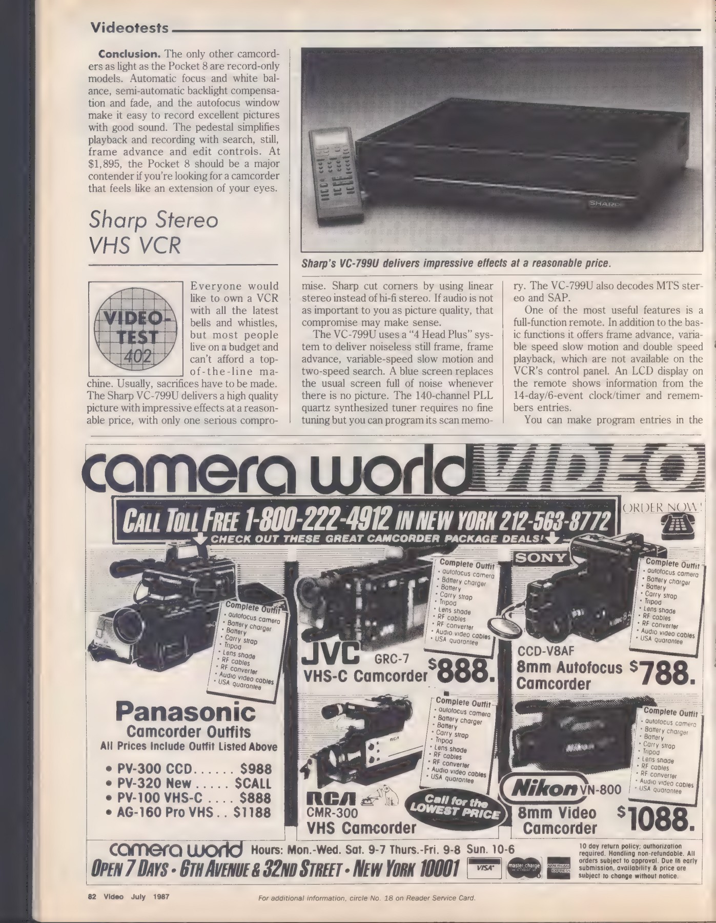 video-magazine-1987-07 - Alex Chernyak - Page 82 | Flip PDF Online | PubHTML5