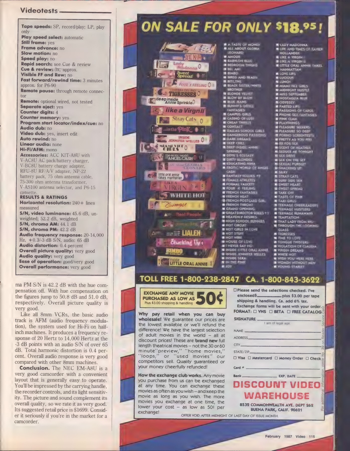 video-magazine-1987-02 - Alex Chernyak - Page 115 | Flip PDF Online | PubHTML5