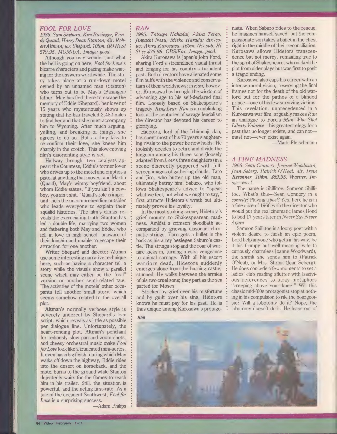 video-magazine-1987-02 - Alex Chernyak - Page 84 | Flip PDF Online | PubHTML5