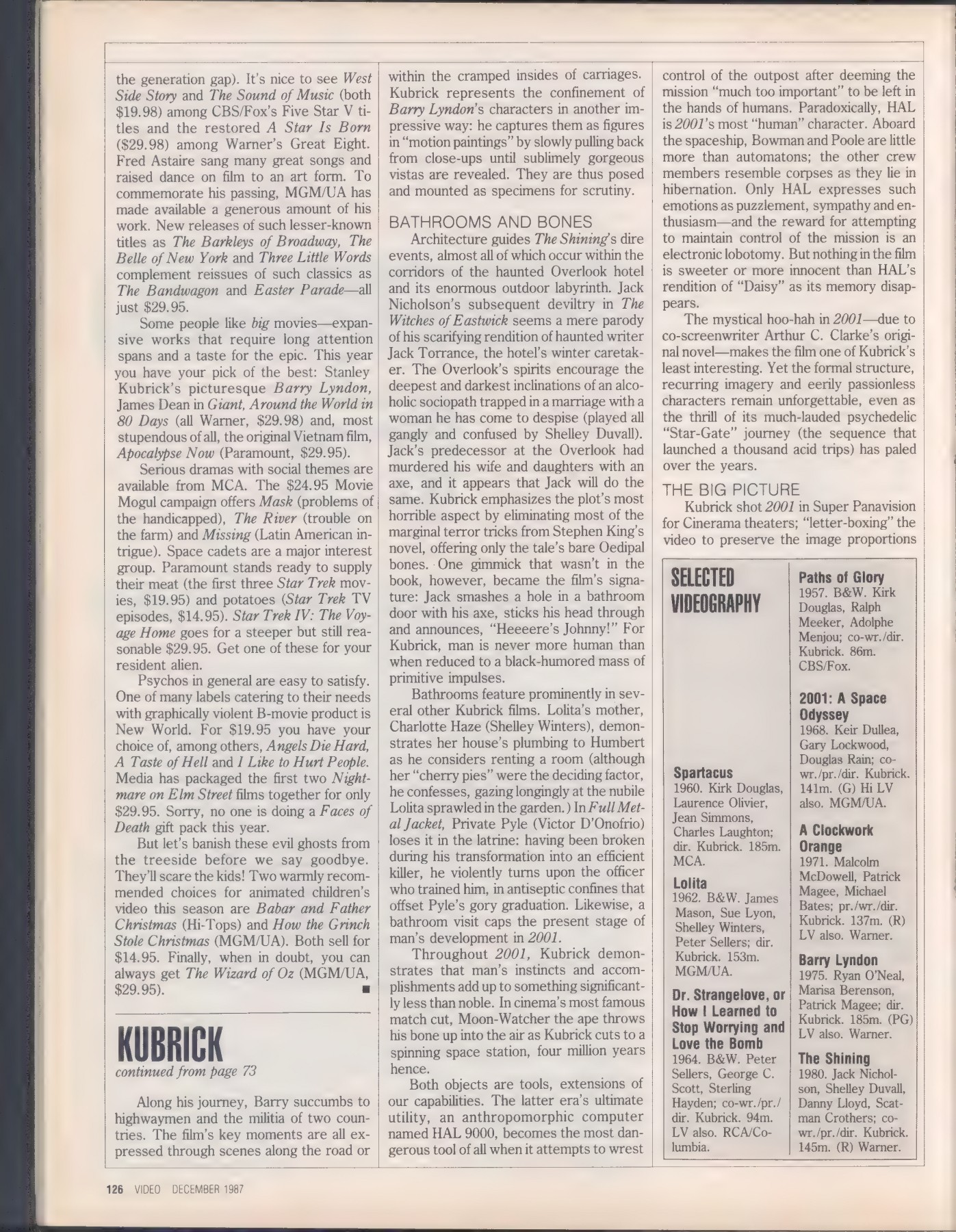 video-magazine-1987-12 - Alex Chernyak - Page 126 | Flip PDF Online | PubHTML5