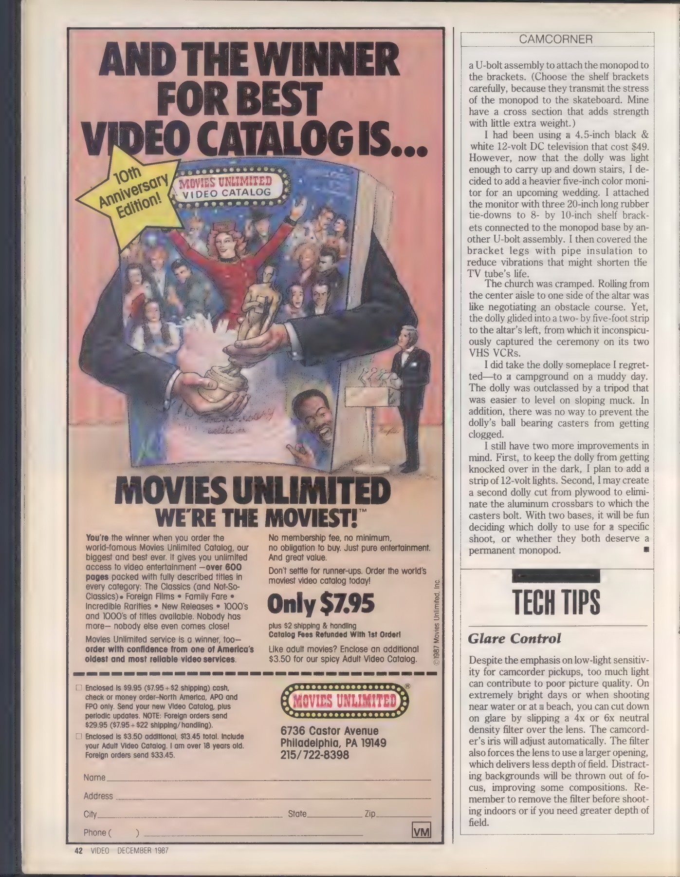 video-magazine-1987-12 - Alex Chernyak - Page 42 | Flip PDF Online | PubHTML5