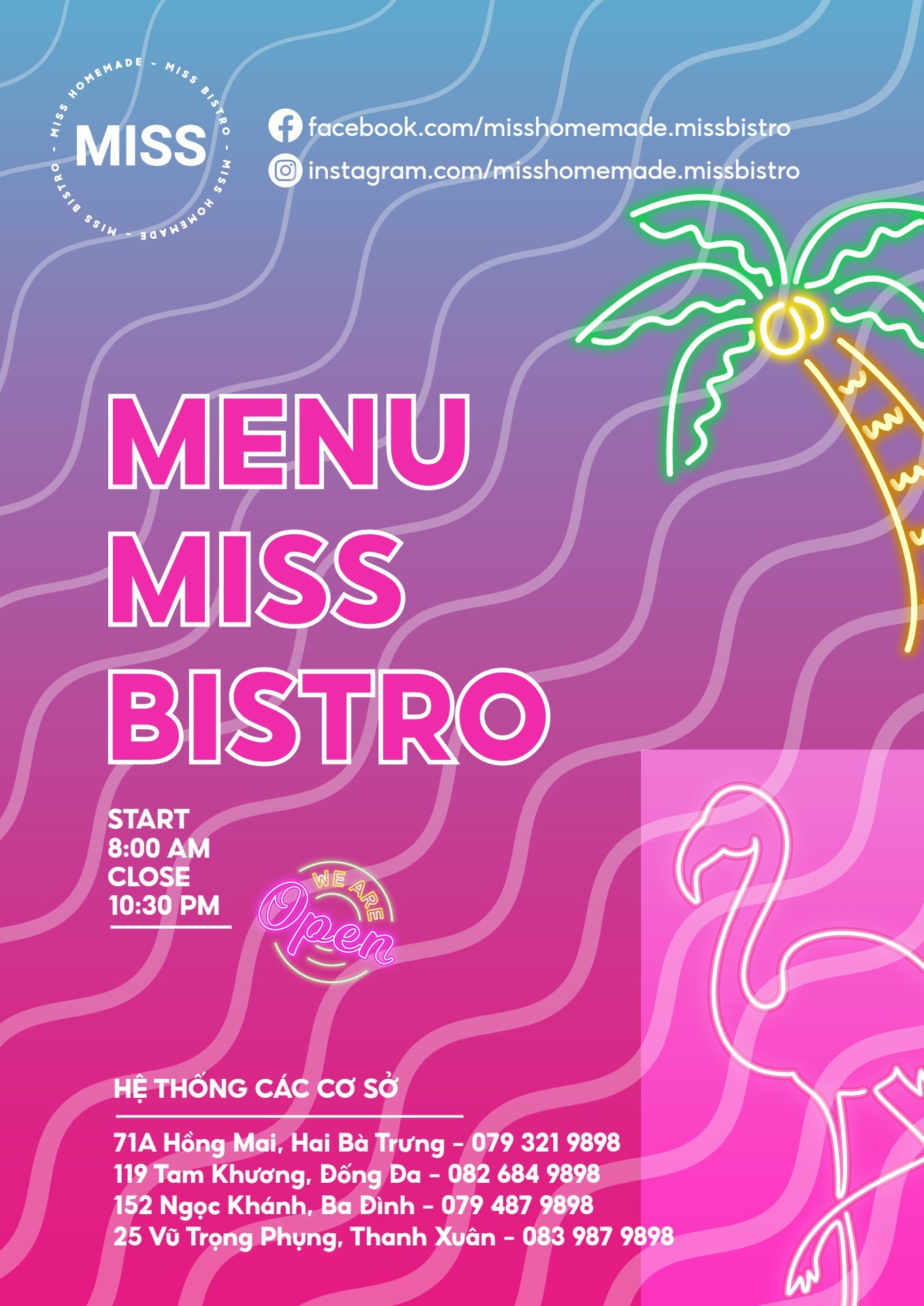 MENU MISS BISTRO - trương anh tuấn - Trang 1 - 28 | PDF lật trang trực ...