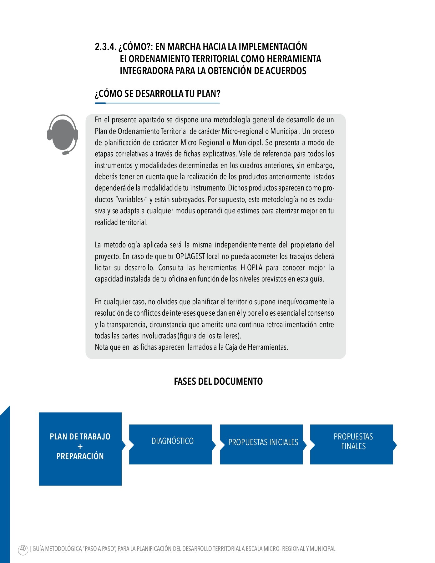Guía para la Planificación y Montaje de la OPLAGEST - Ministerio de ...