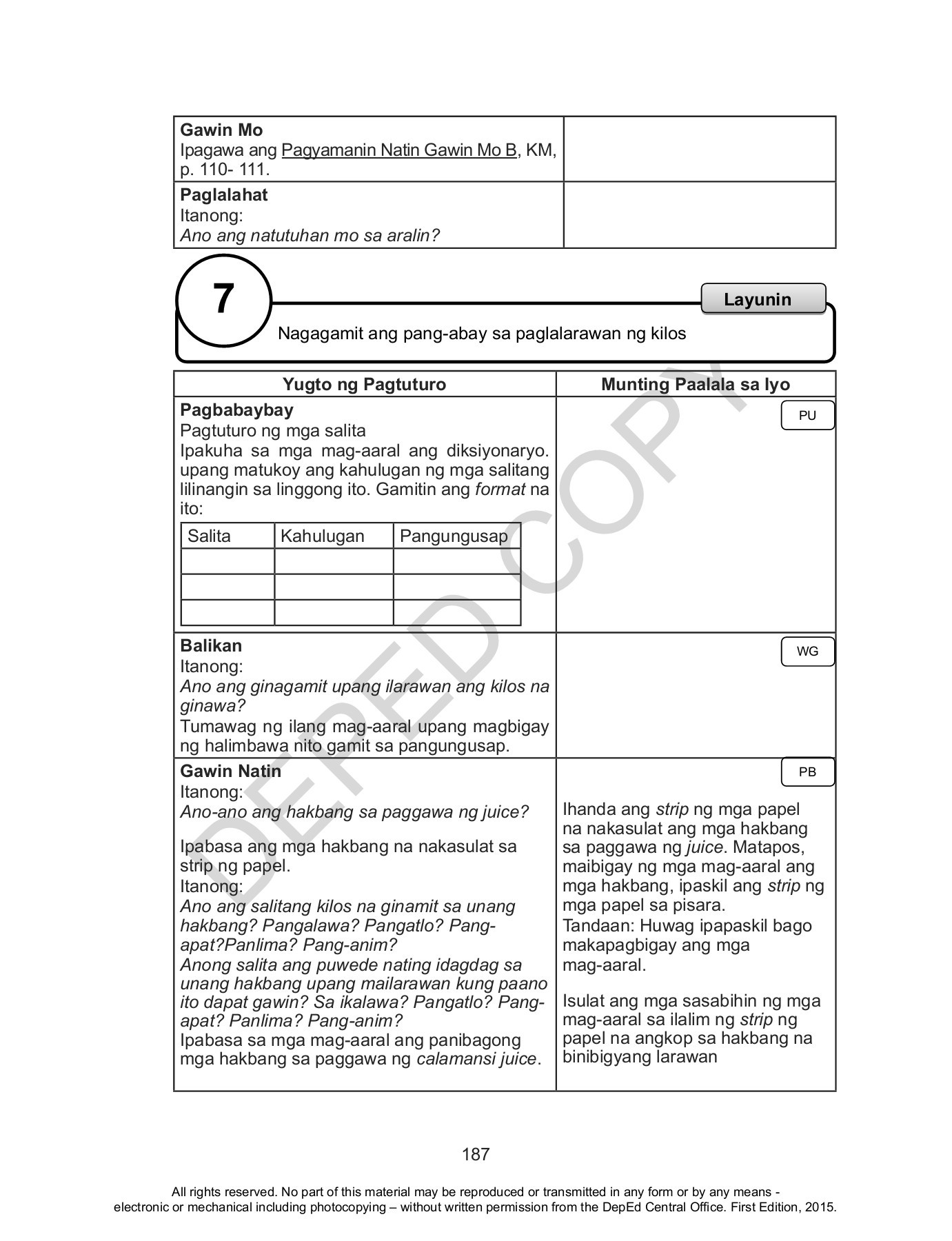 Filipino Grade 4 - Palawan BlogOn - Pahina 260 | Online na PDF | PubHTML5