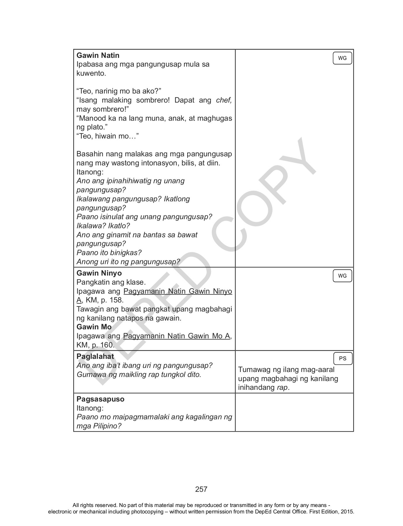 Filipino Grade 4 - Palawan BlogOn - Pahina 354 | Online na PDF | PubHTML5