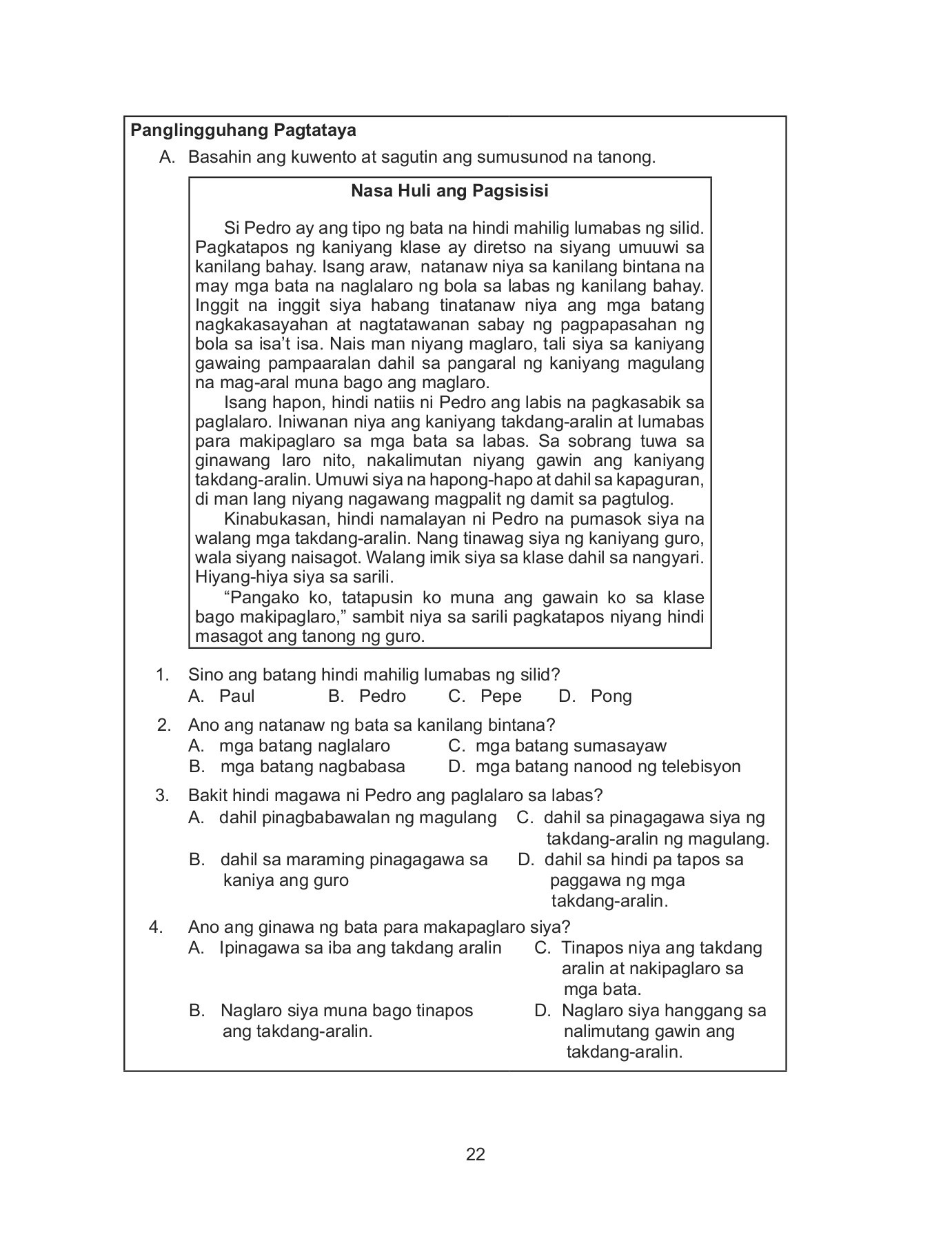Filipino Grade 4 - Palawan BlogOn - Pahina 47 | Online na PDF | PubHTML5