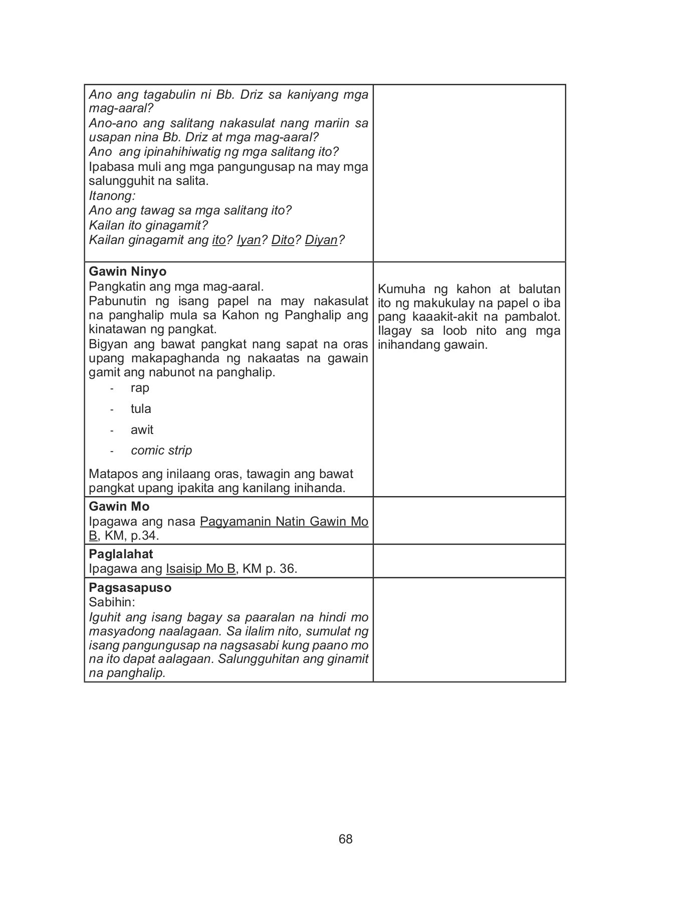 Filipino Grade 4 - Palawan BlogOn - Pahina 93 | Online na PDF | PubHTML5