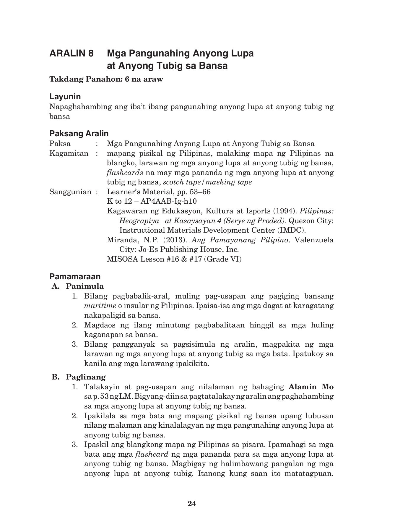 Araling Panlipunan Grade 4 - Palawan BlogOn - Pahina 44 | Online na PDF ...