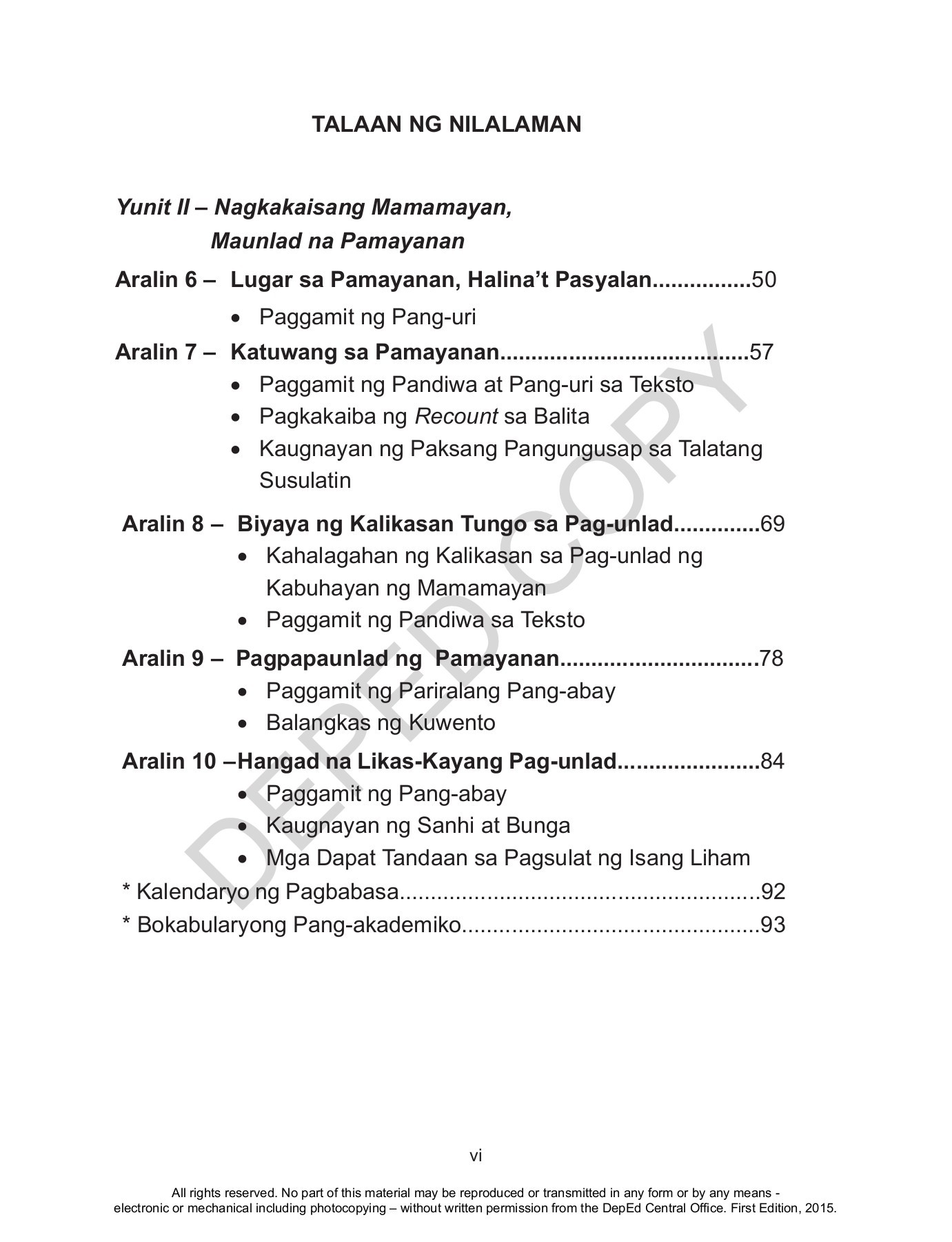 Filipino Grade 4 - Palawan BlogOn - Page 61 | Flip PDF Online | PubHTML5