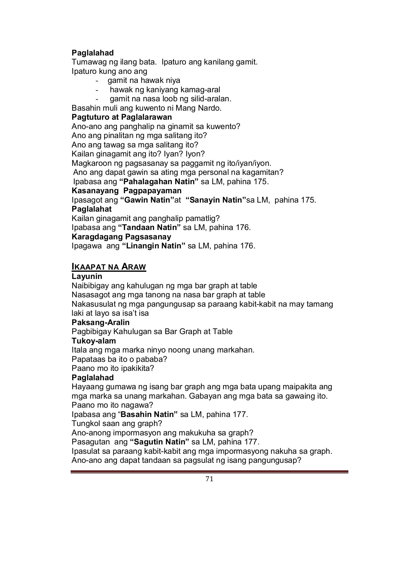 Filipino Grade 2 - Palawan BlogOn - Pahina 72 | Online na PDF | PubHTML5