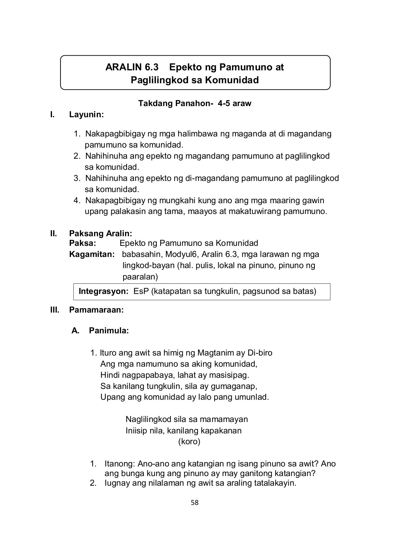 Araling Panlipunan Grade 2 - Palawan BlogOn - Pahina 65 | Online na PDF ...